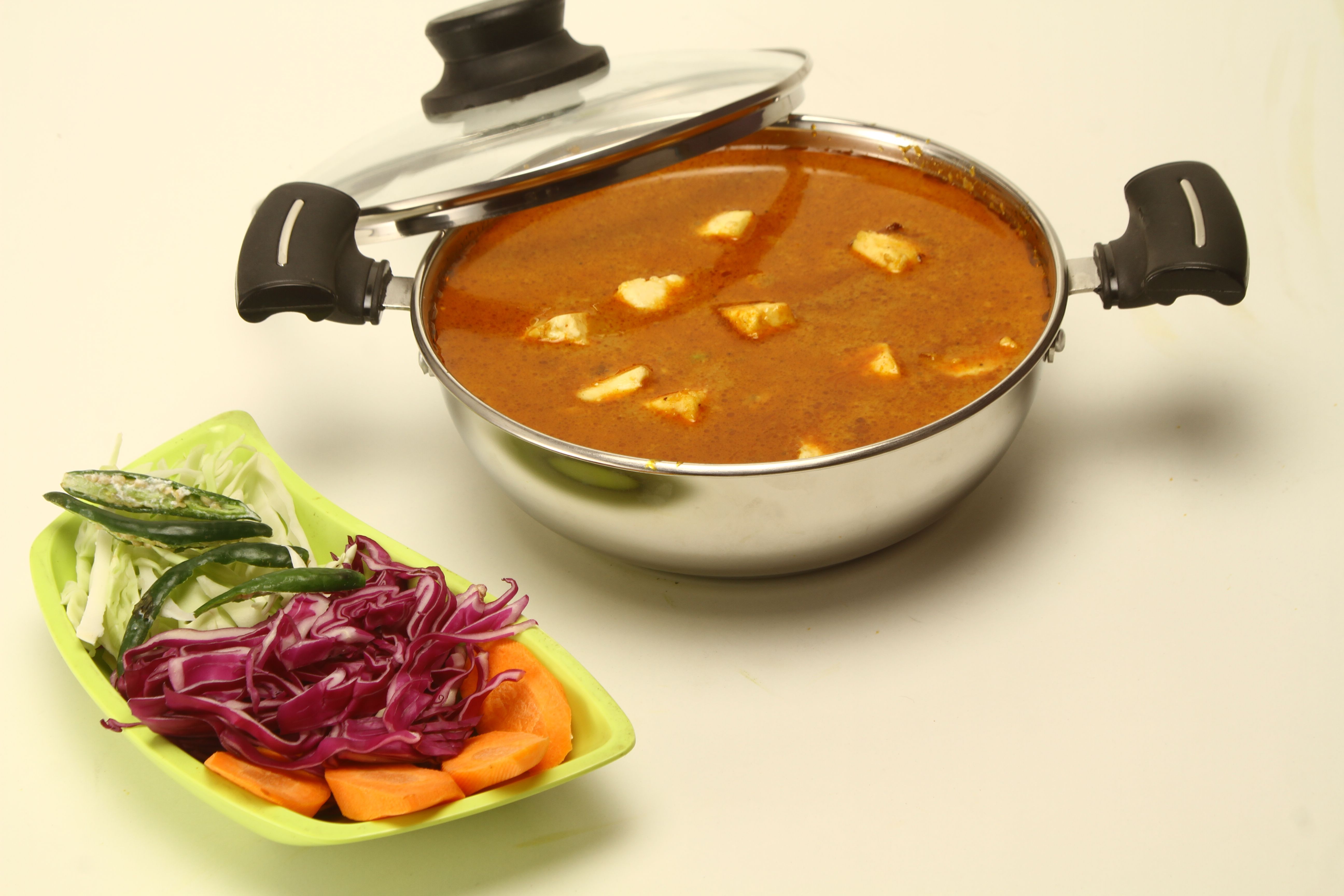 Indian Curry with Fresh Vegetables in Stainless Steel Pot · Free Stock ...