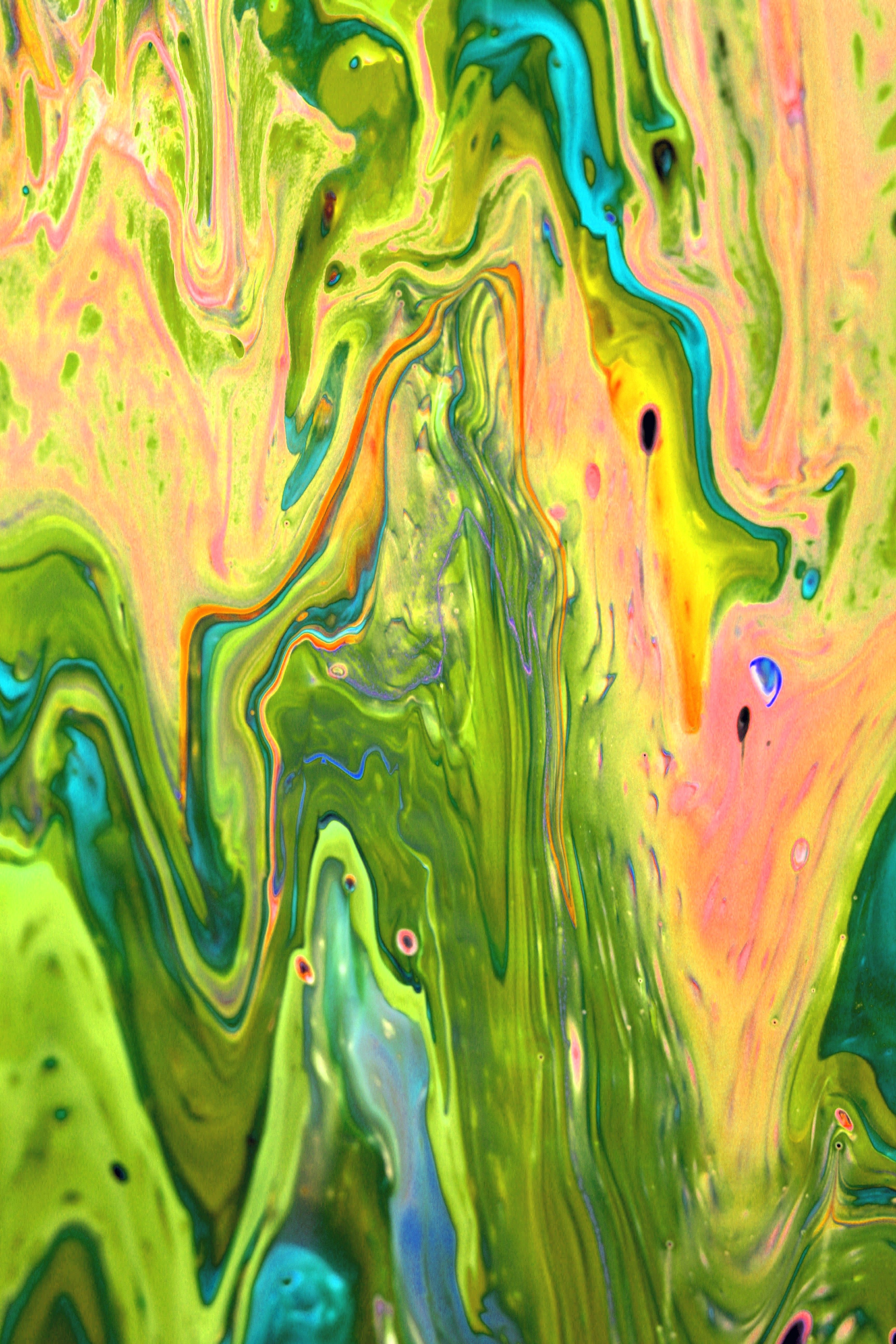 Vibrant Abstract Art with Fluid Dynamics · Free Stock Photo