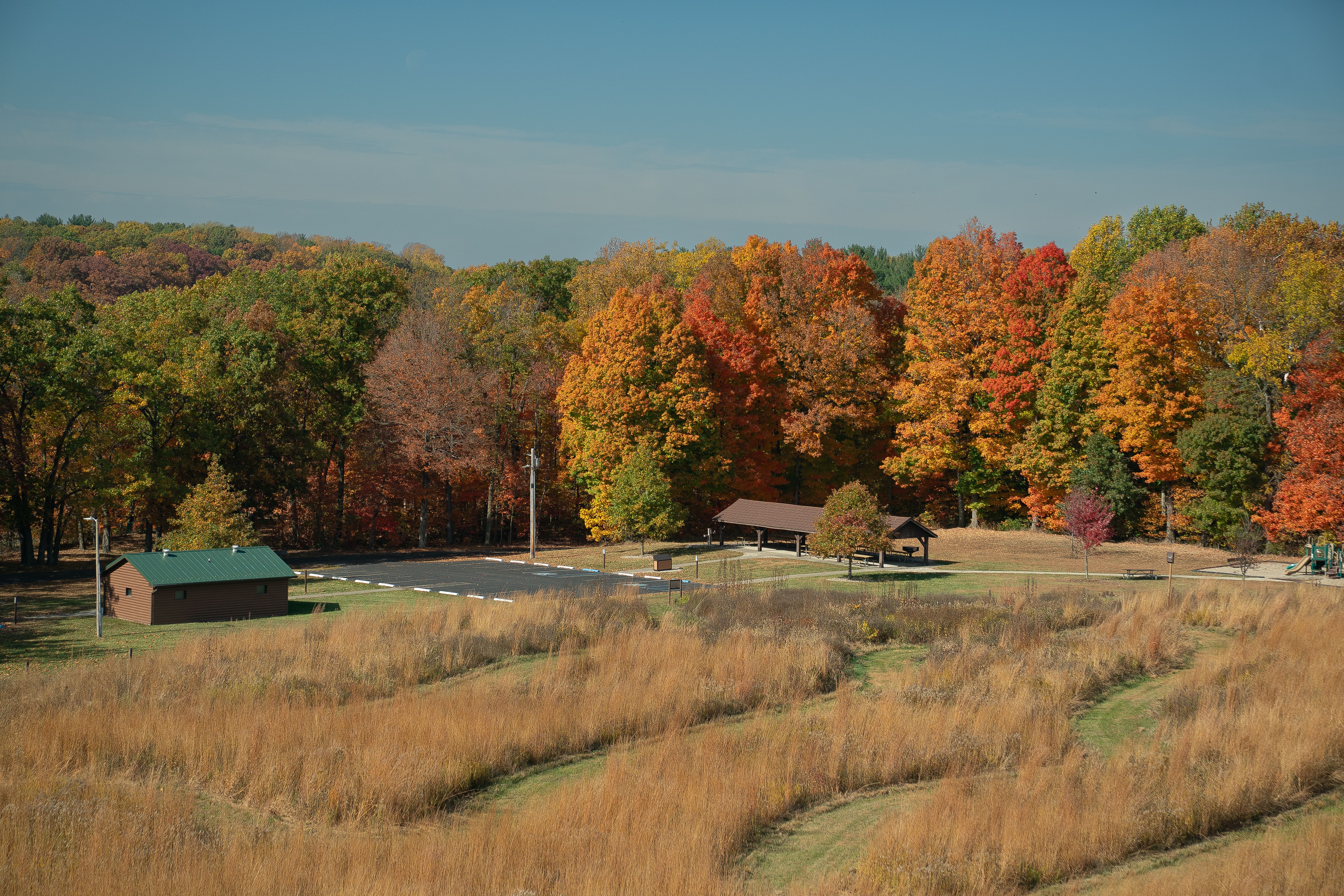 Autumn Landscape in Lagro, Indiana State Park · Free Stock Photo