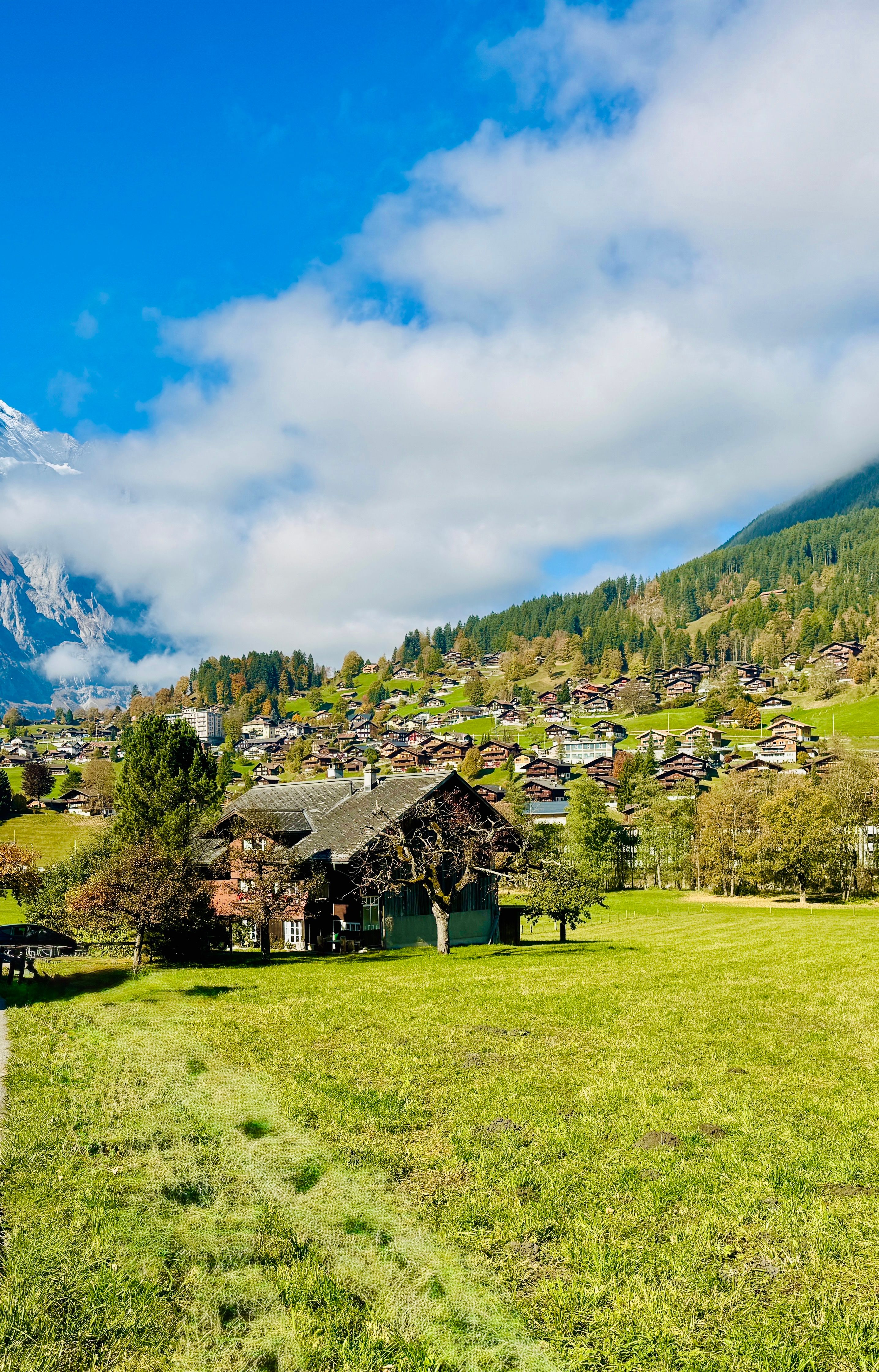 Scenic Swiss Village in Autumn · Free Stock Photo