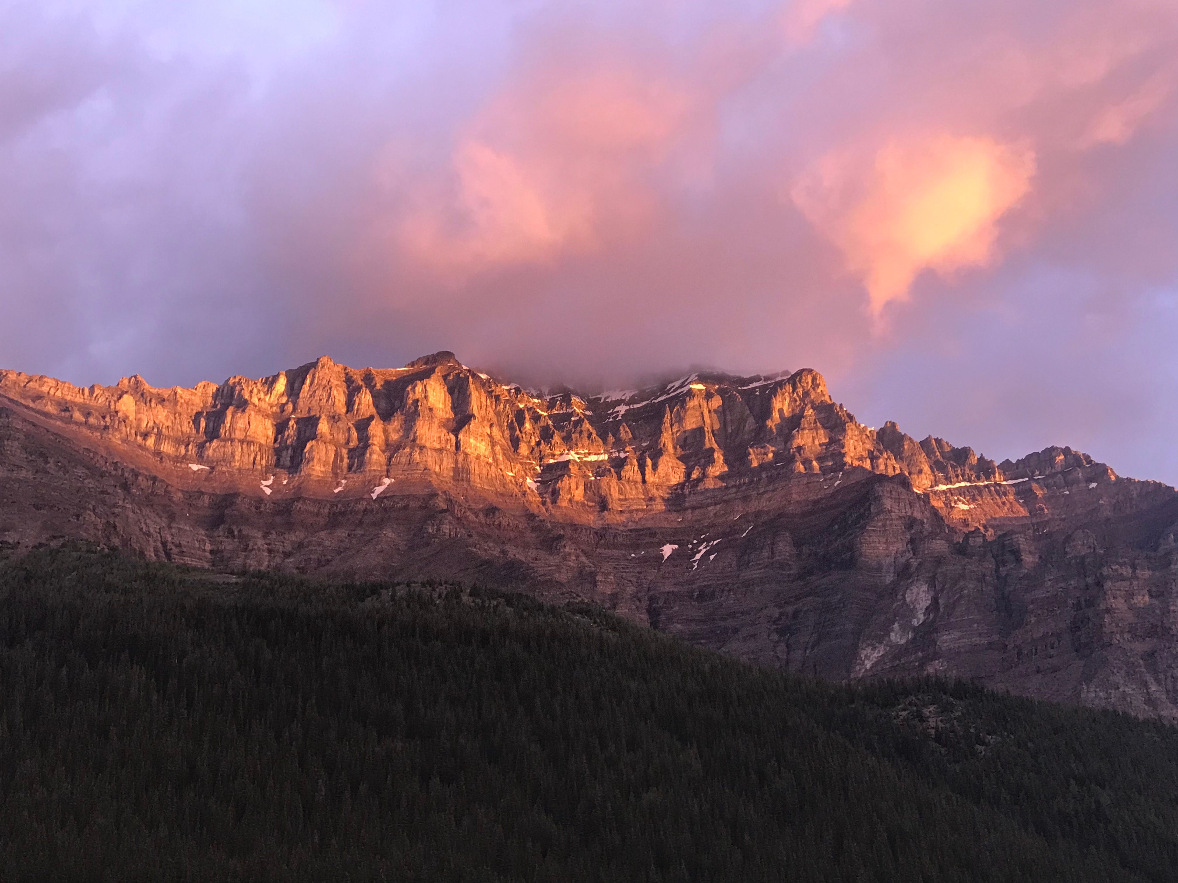 Brown Rocky Mountain Under Cloudy Sky · Free Stock Photo