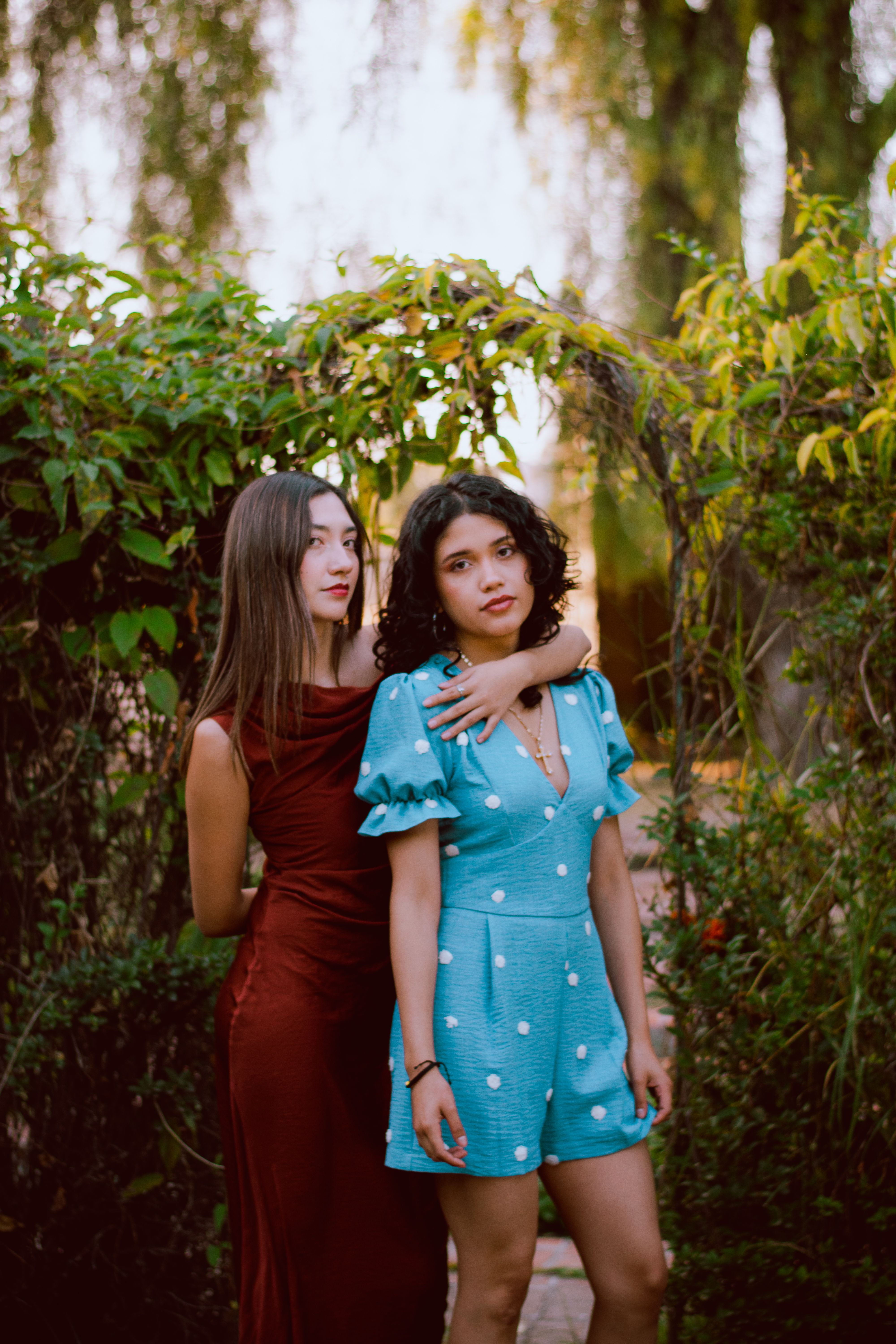 Two Models Posing in Pants · Free Stock Photo
