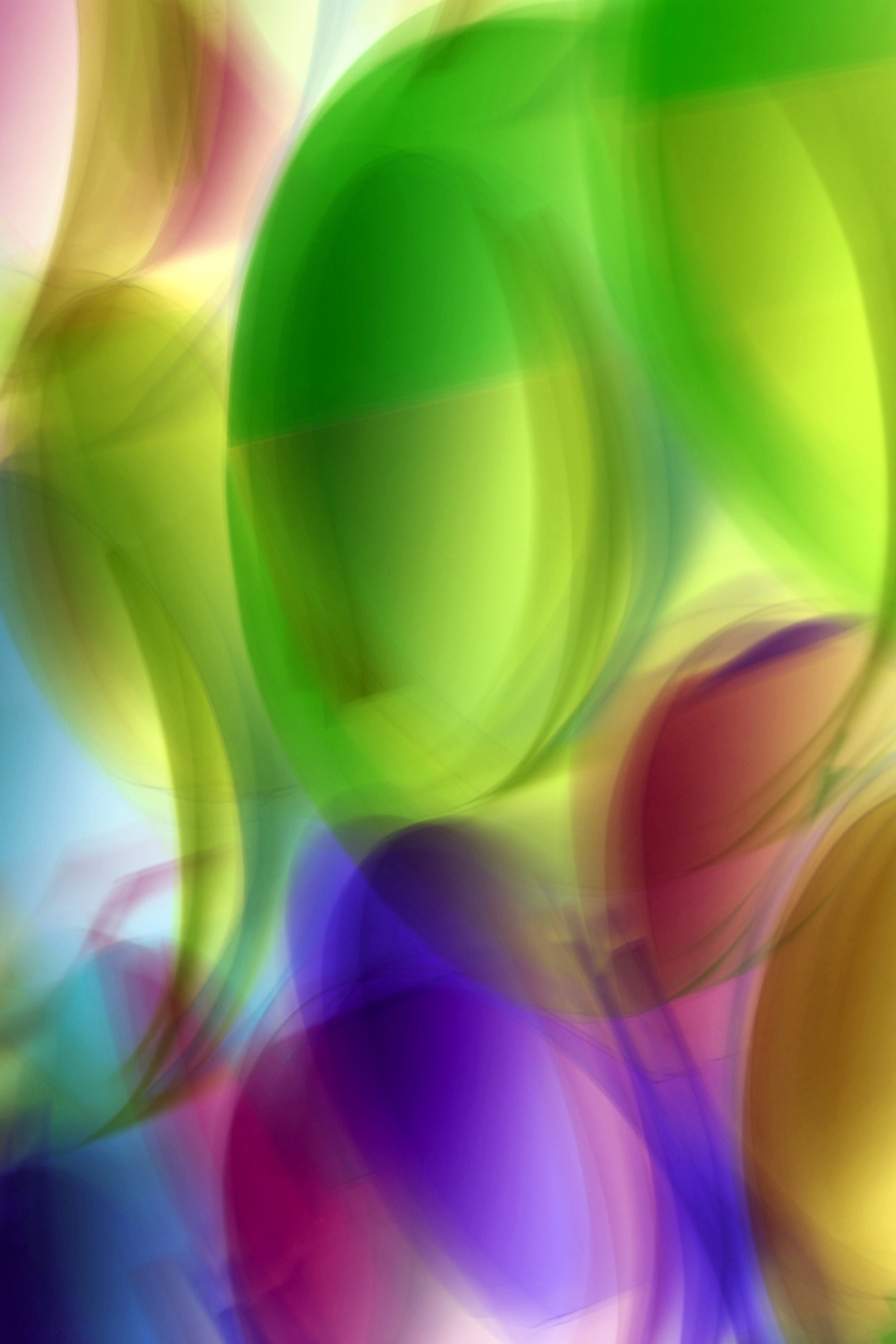 Vibrant Abstract Blur of Colorful Lights · Free Stock Photo