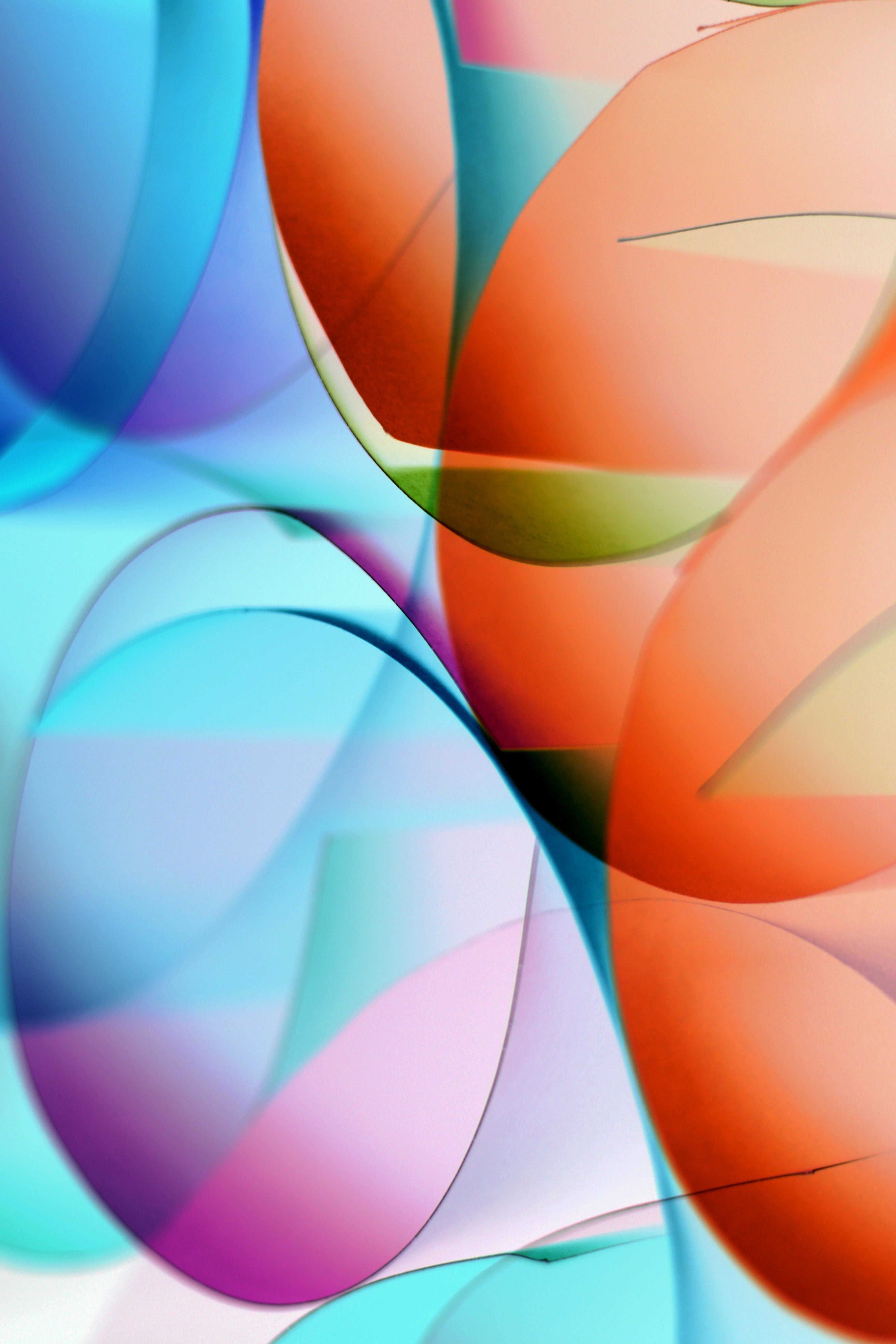 Vibrant Abstract Colorful Overlay Design · Free Stock Photo
