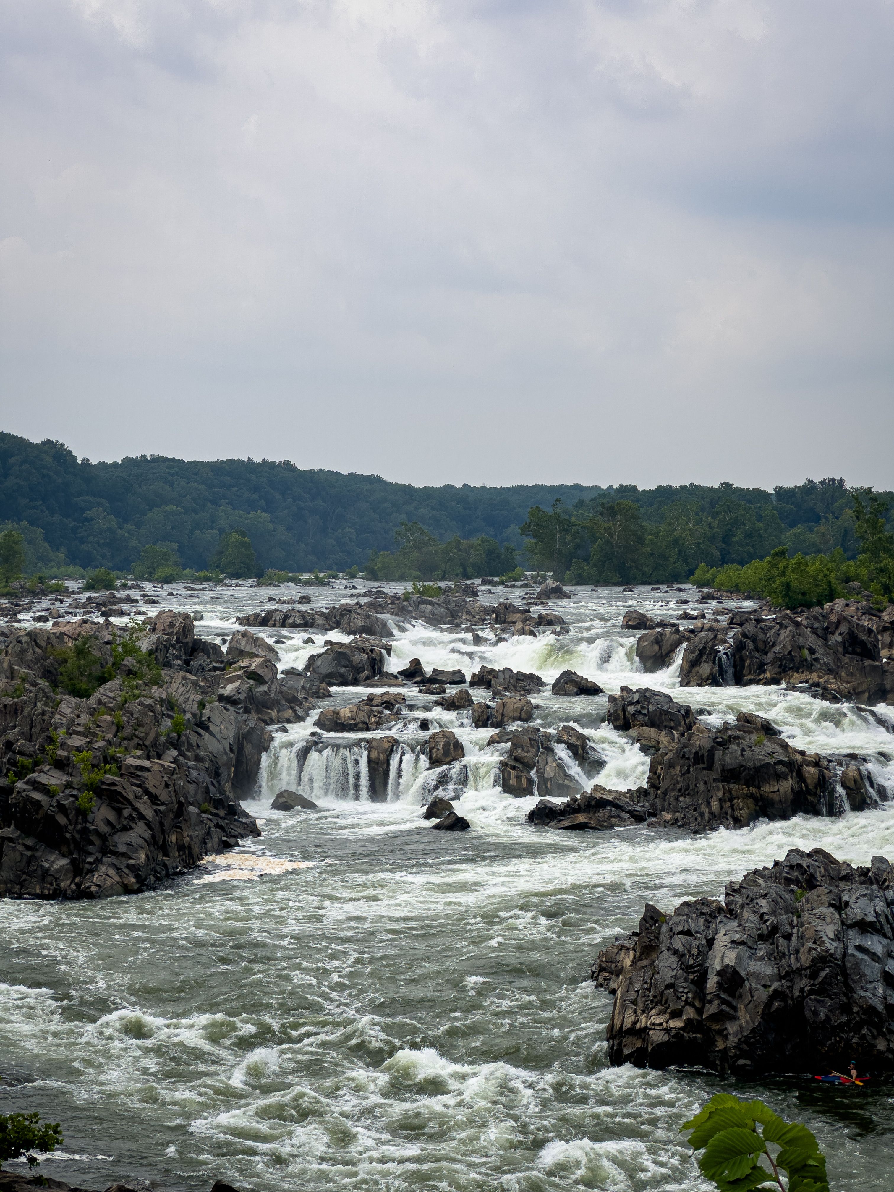 Scenic View of Rapids at Great Falls Park · Free Stock Photo