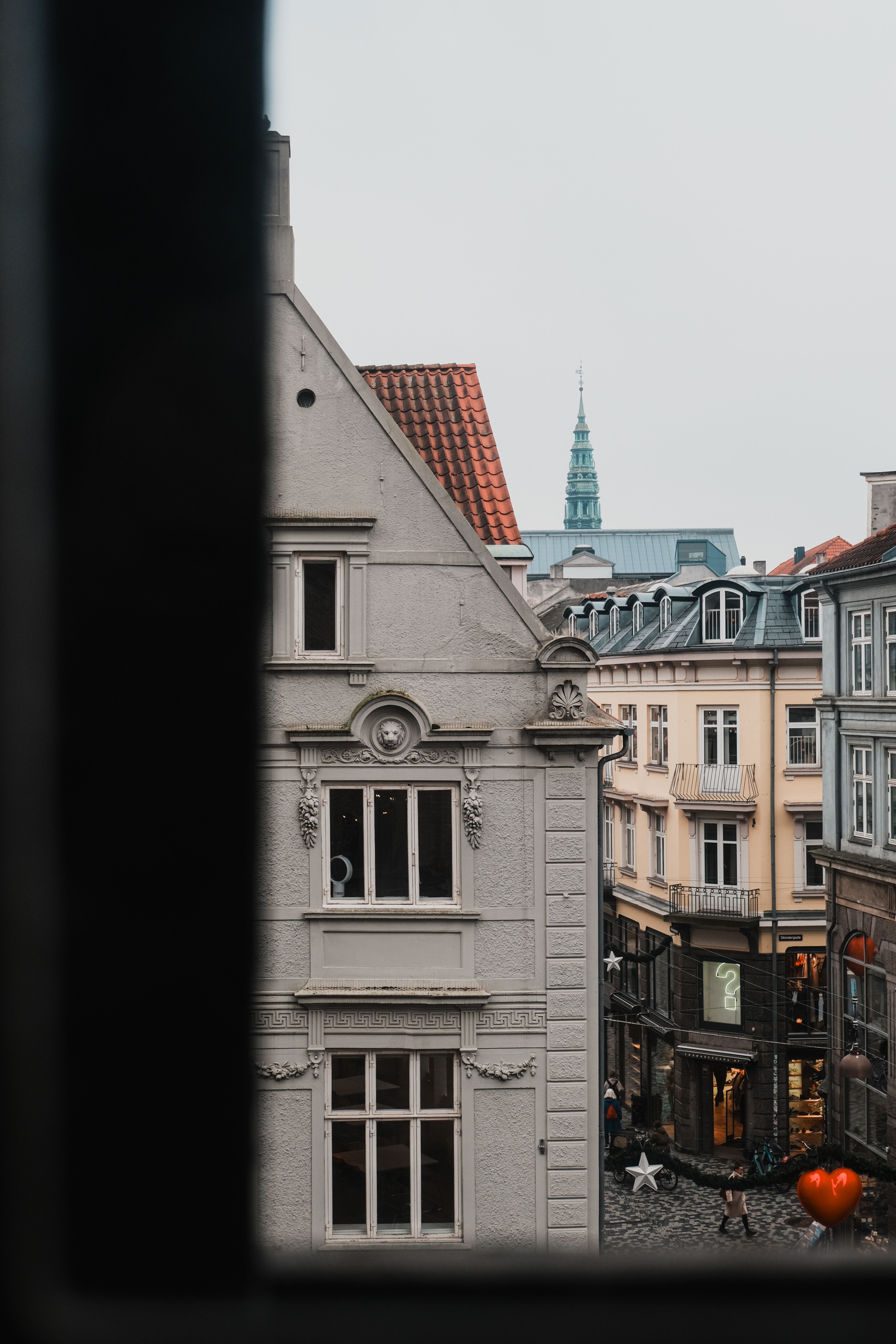 Charming Copenhagen City Street View in Winter · Free Stock Photo
