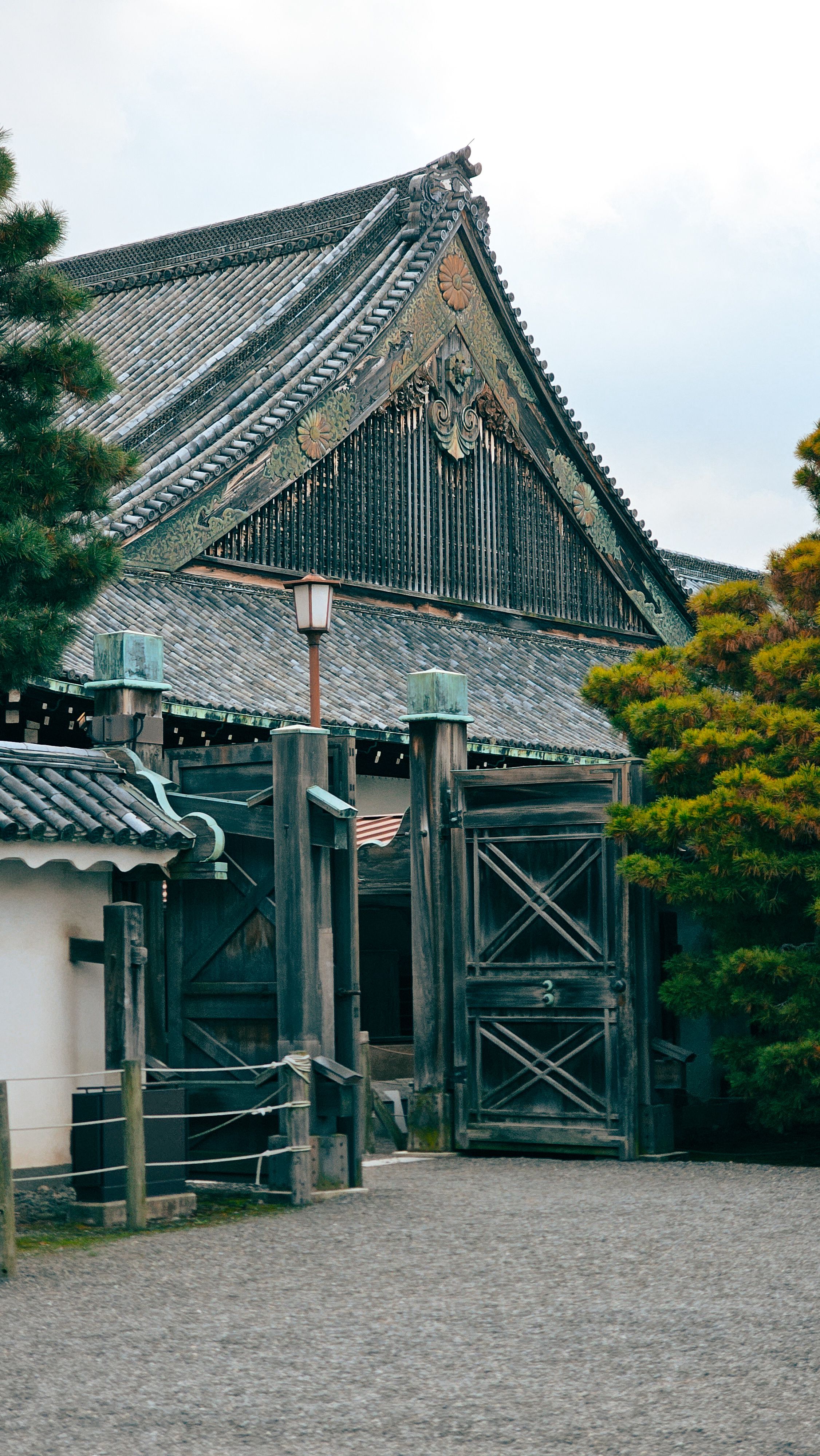 Historic Japanese Temple Architectural Detail · Free Stock Photo