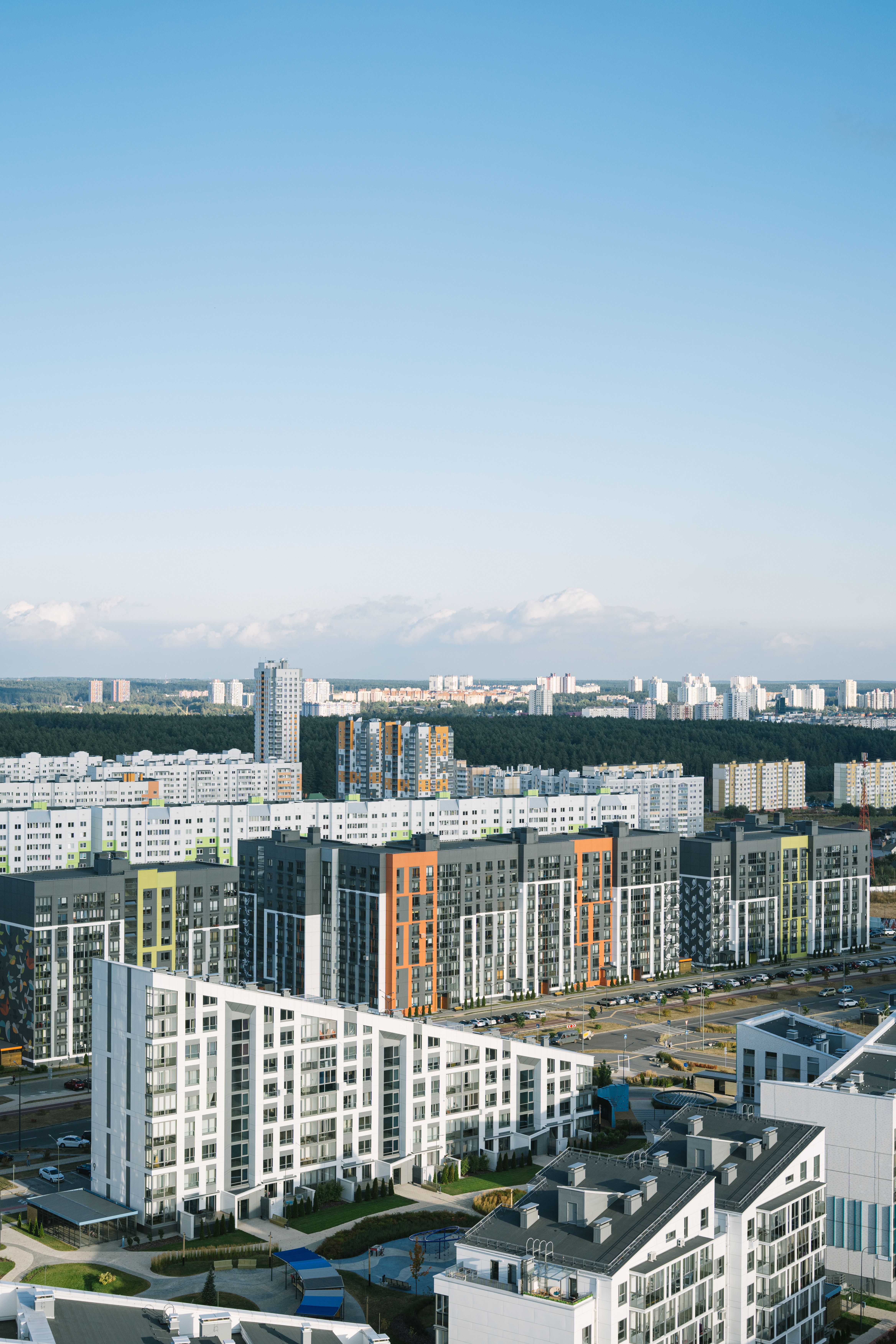 Modern Minsk Cityscape with High-Rises · Free Stock Photo