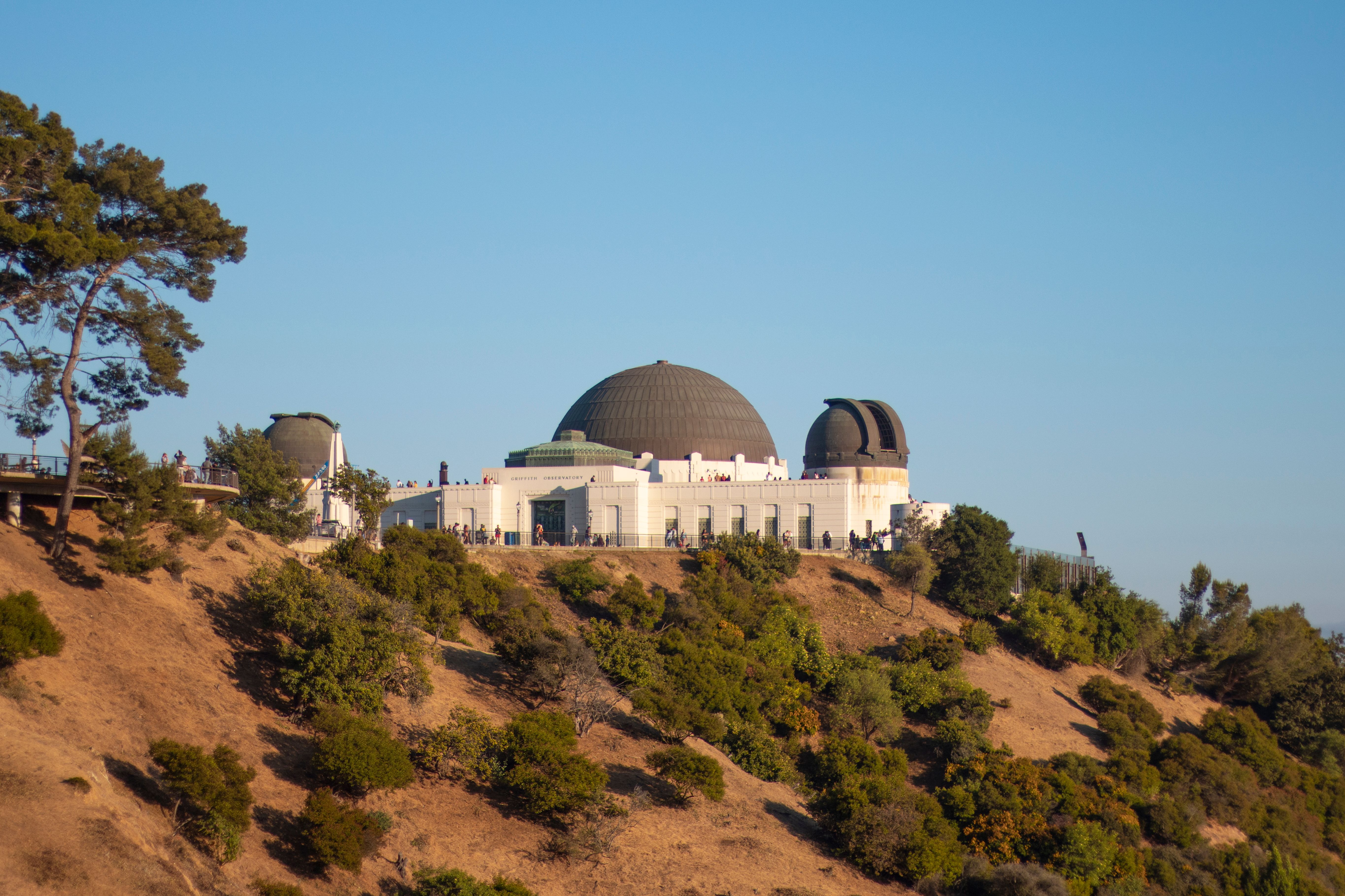 Griffith Observatory in Los Angeles at Sunset · Free Stock Photo