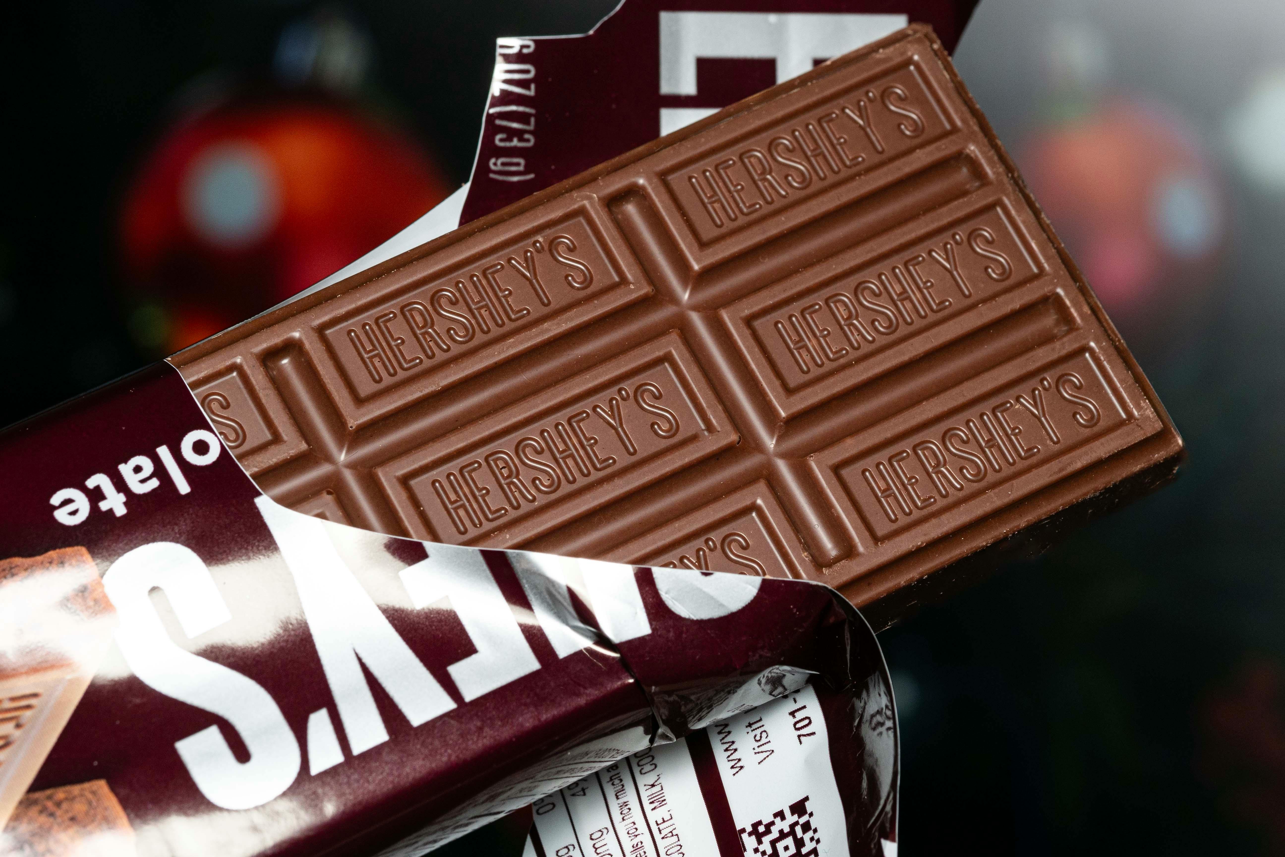 Close-Up of Unwrapped Chocolate Bar · Free Stock Photo