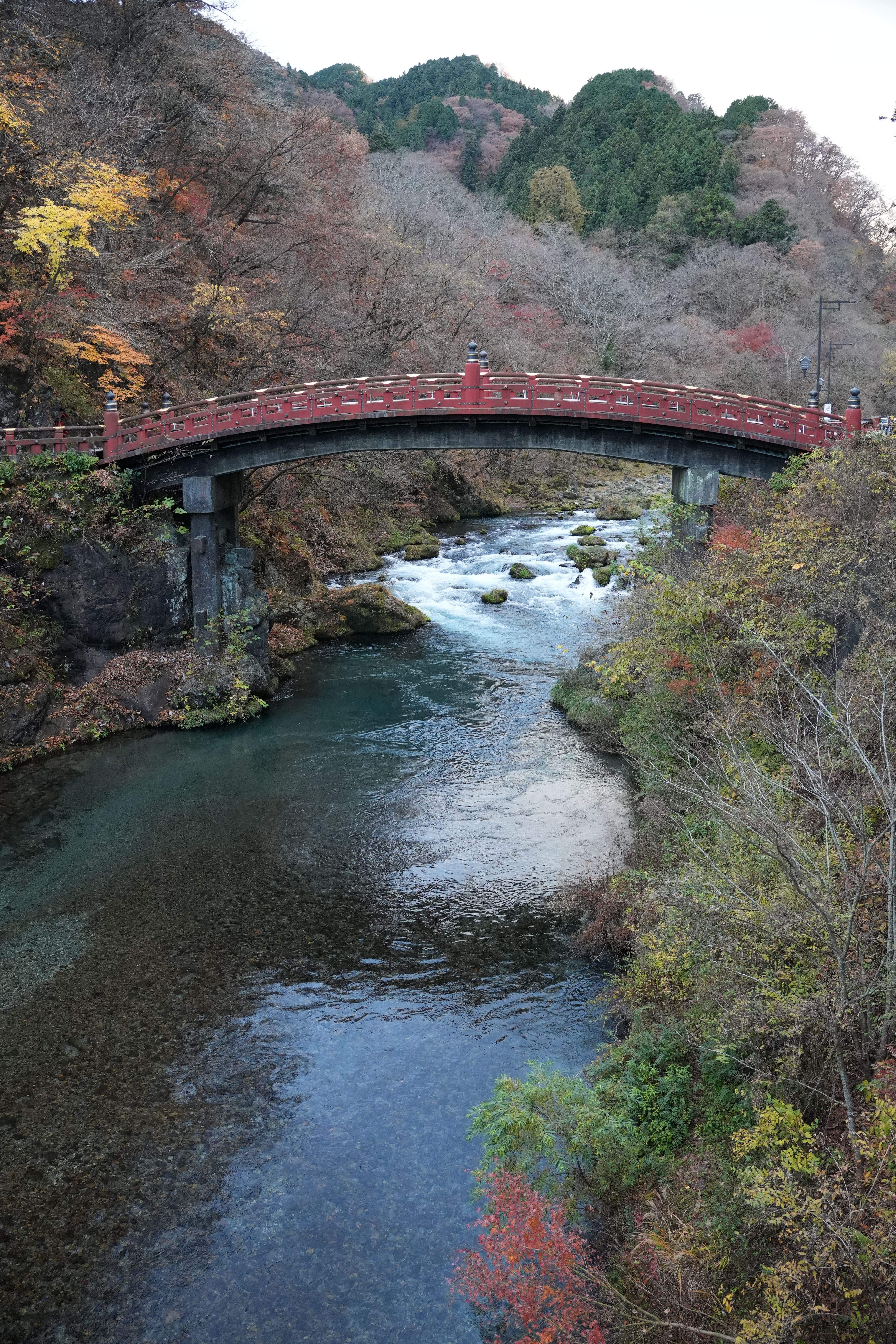 Shinkyo Bridge in Autumn Landscape, Nikko · Free Stock Photo