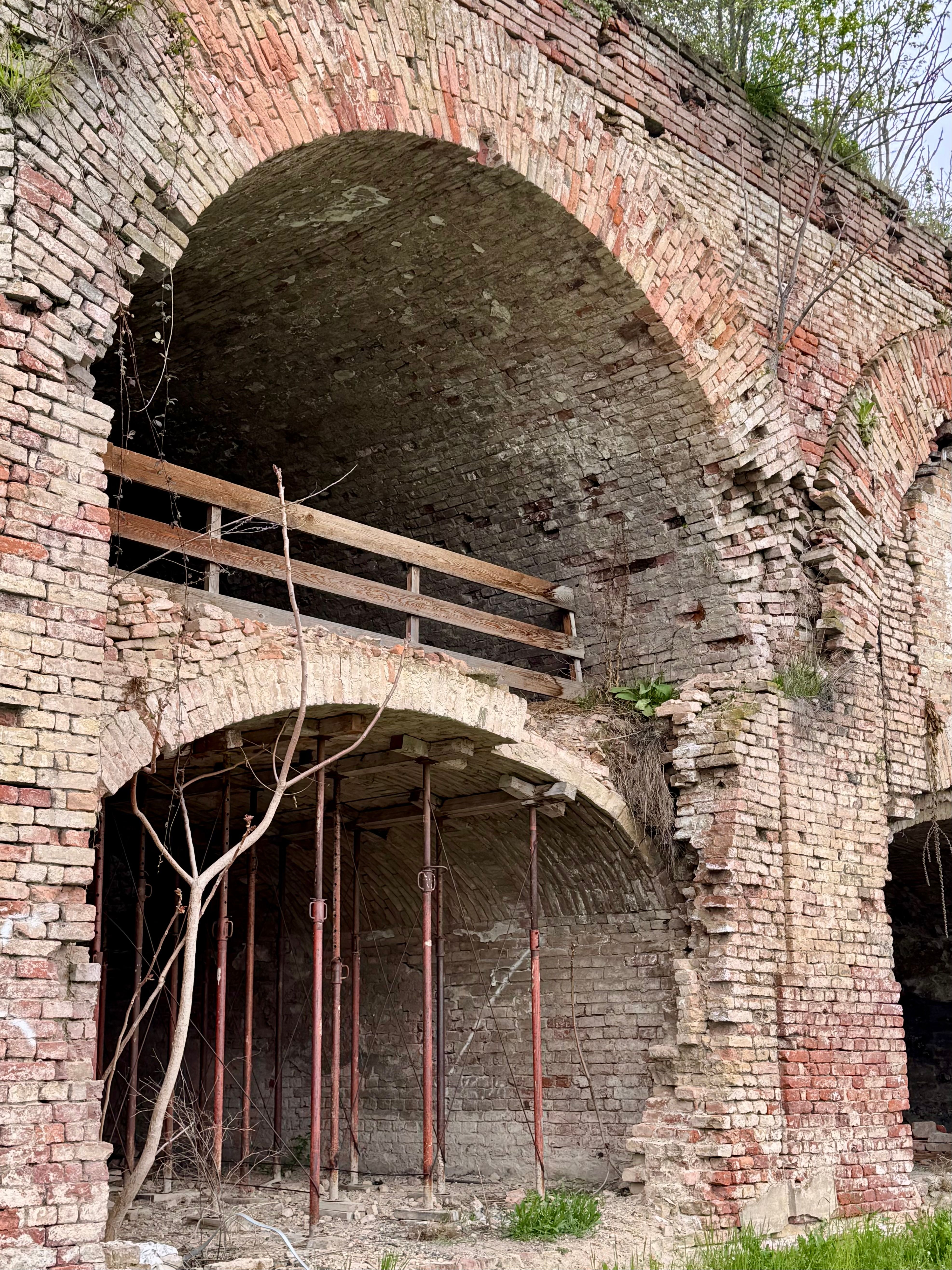 Historic Brick Arches in Slavonski Brod, Croatia · Free Stock Photo