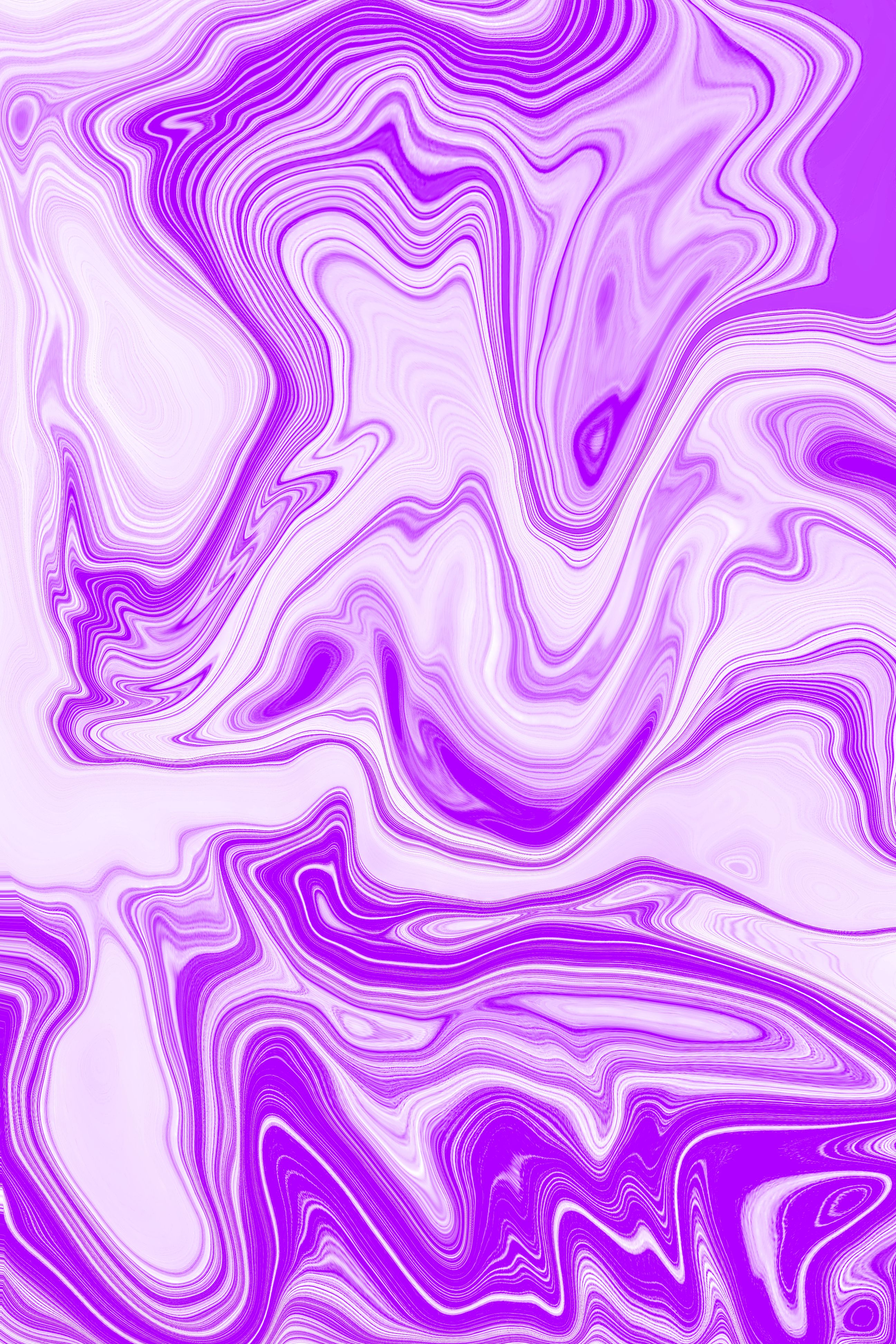 Vivid Abstract Purple and White Swirl Art · Free Stock Photo