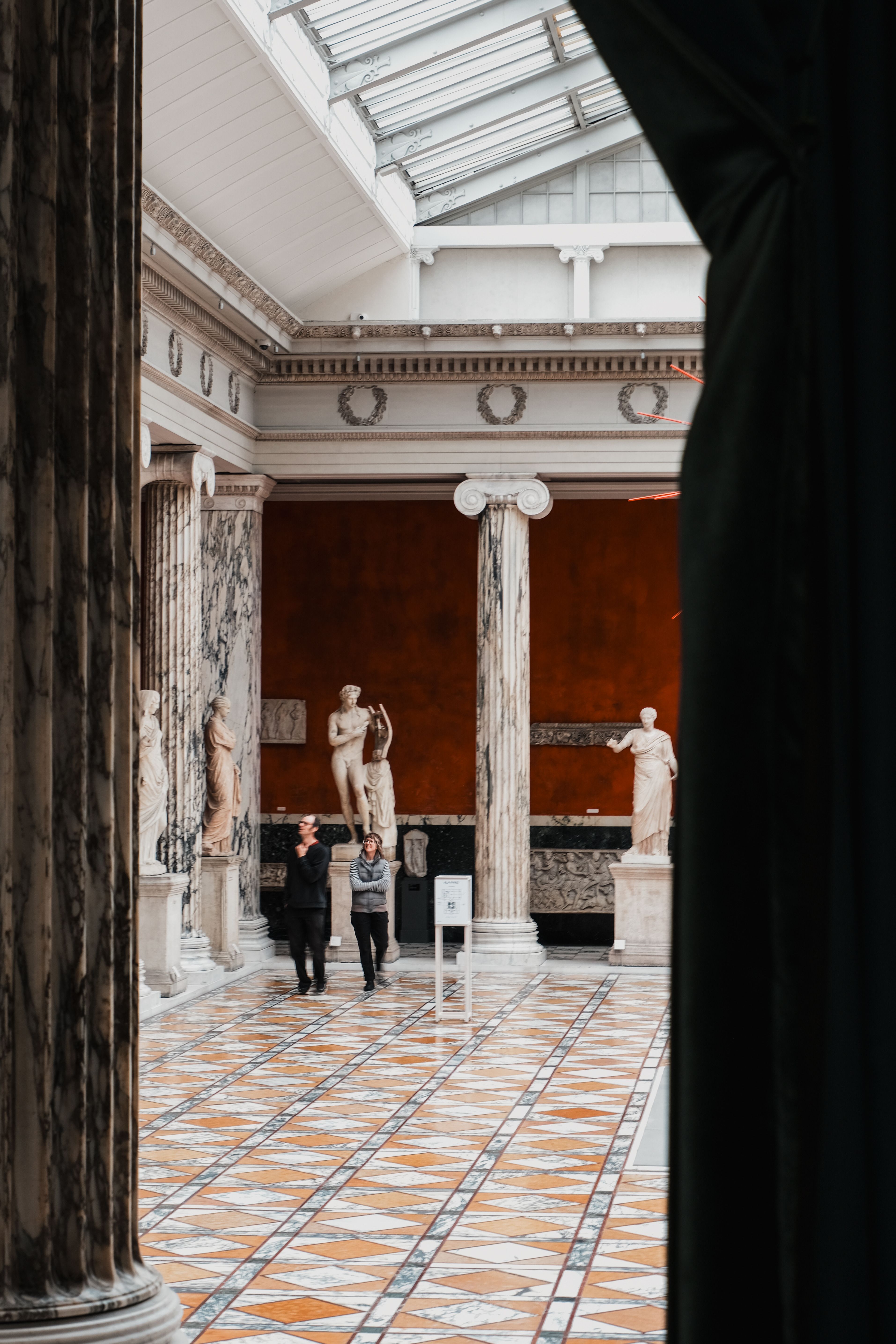 Elegant Interior of Classical European Art Museum · Free Stock Photo