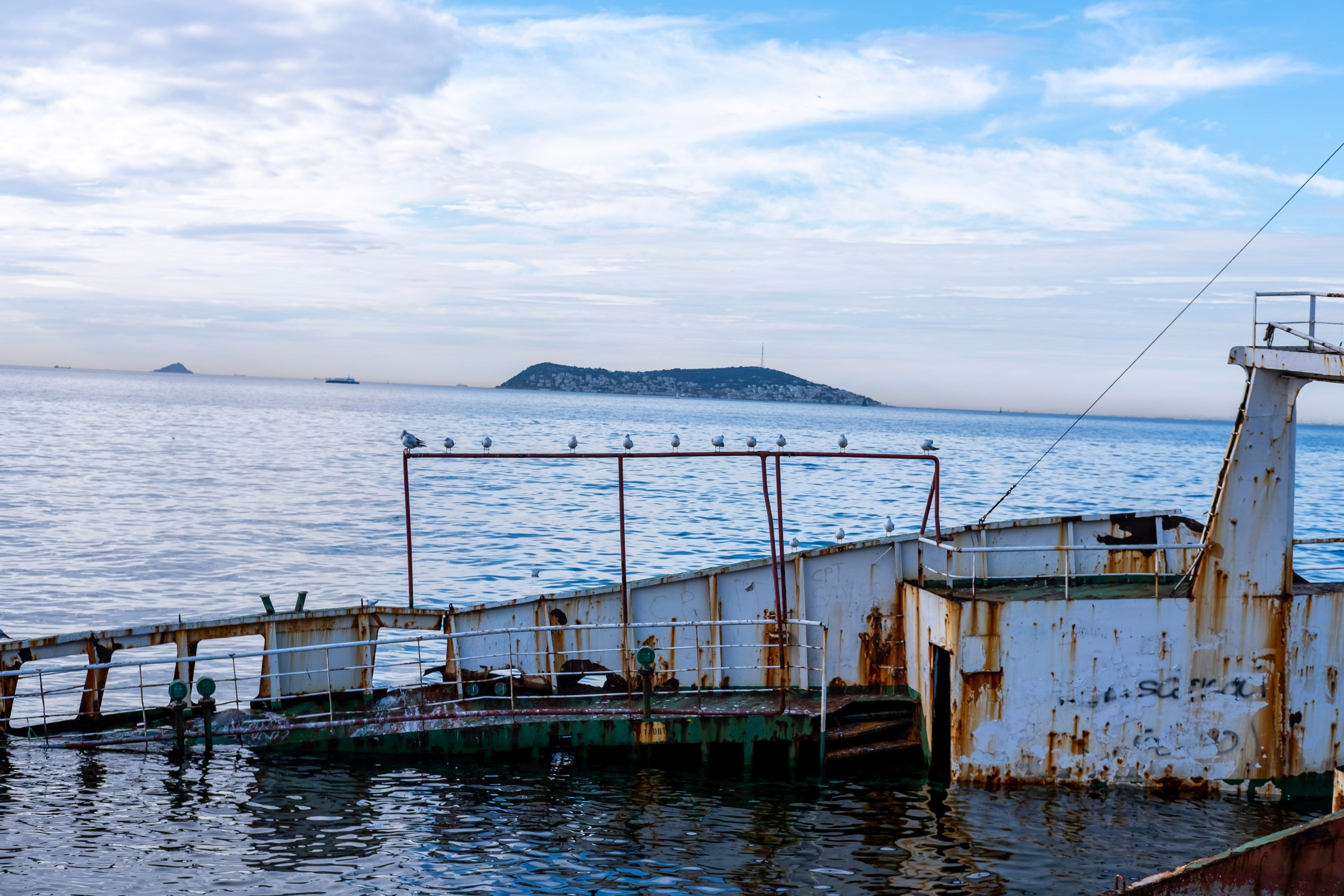 Fish Pens on Open Sea · Free Stock Photo