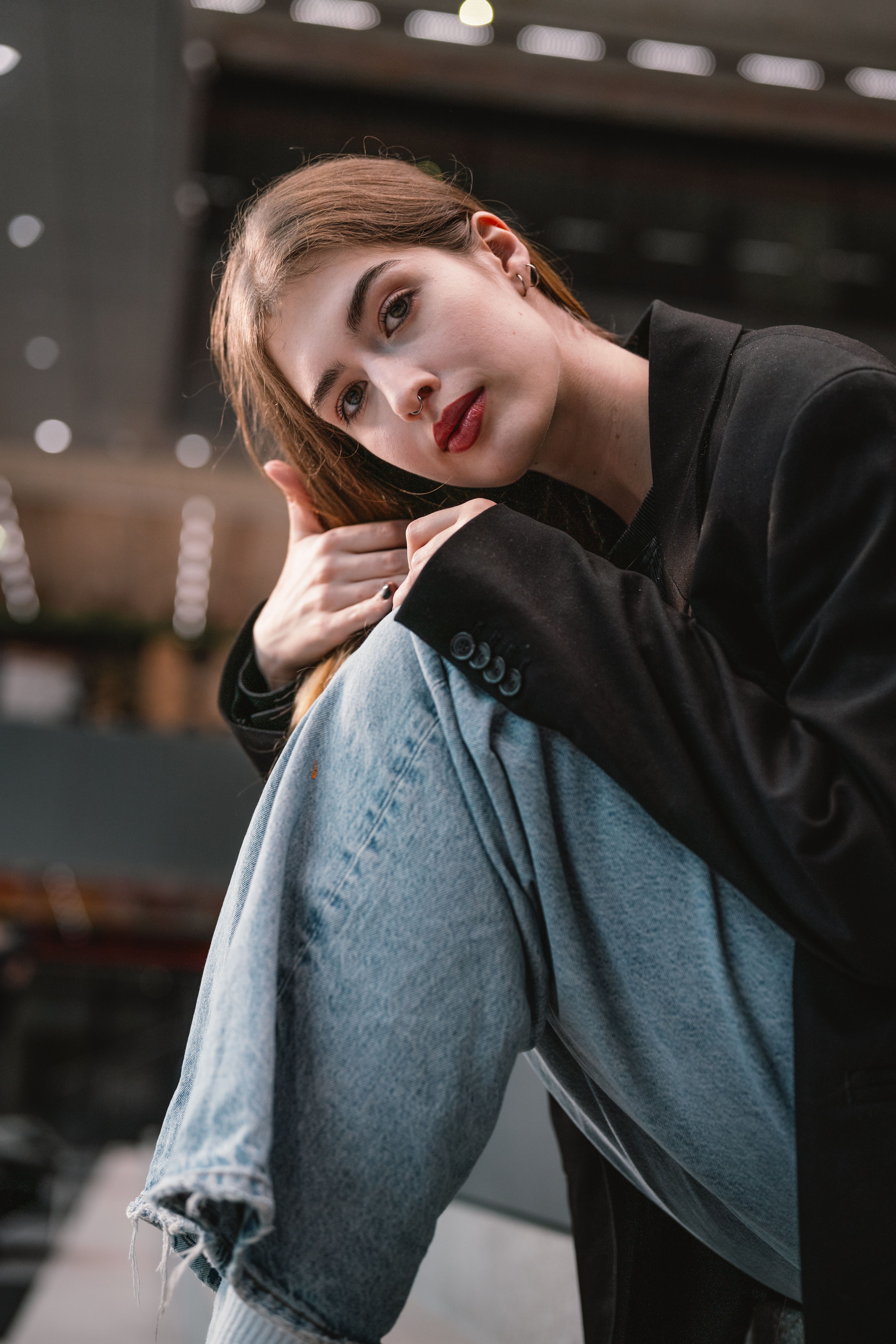 Chic Street Fashion Portrait in Vienna · Free Stock Photo