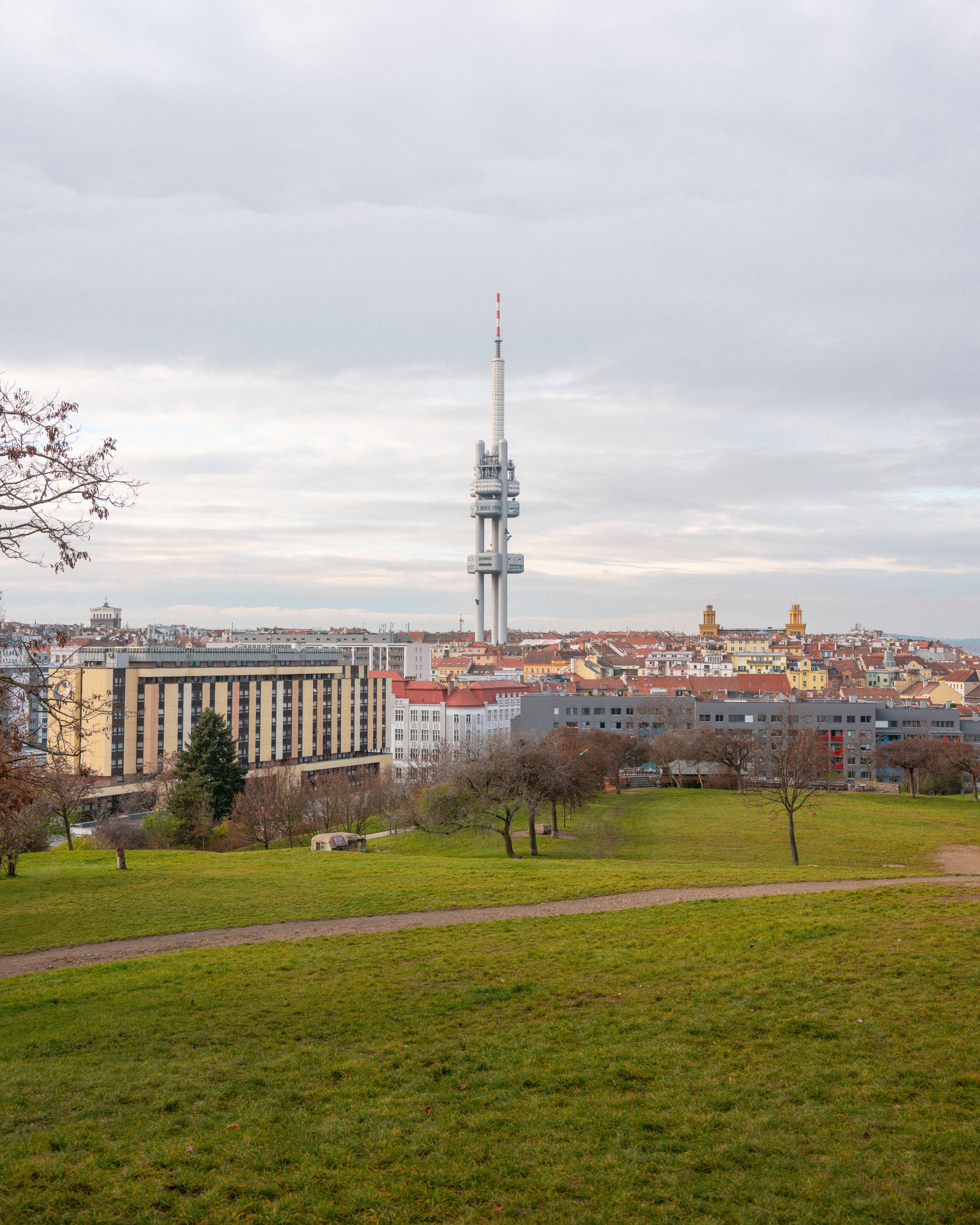 Scenic View of Žižkov Television Tower in Prague · Free Stock Photo