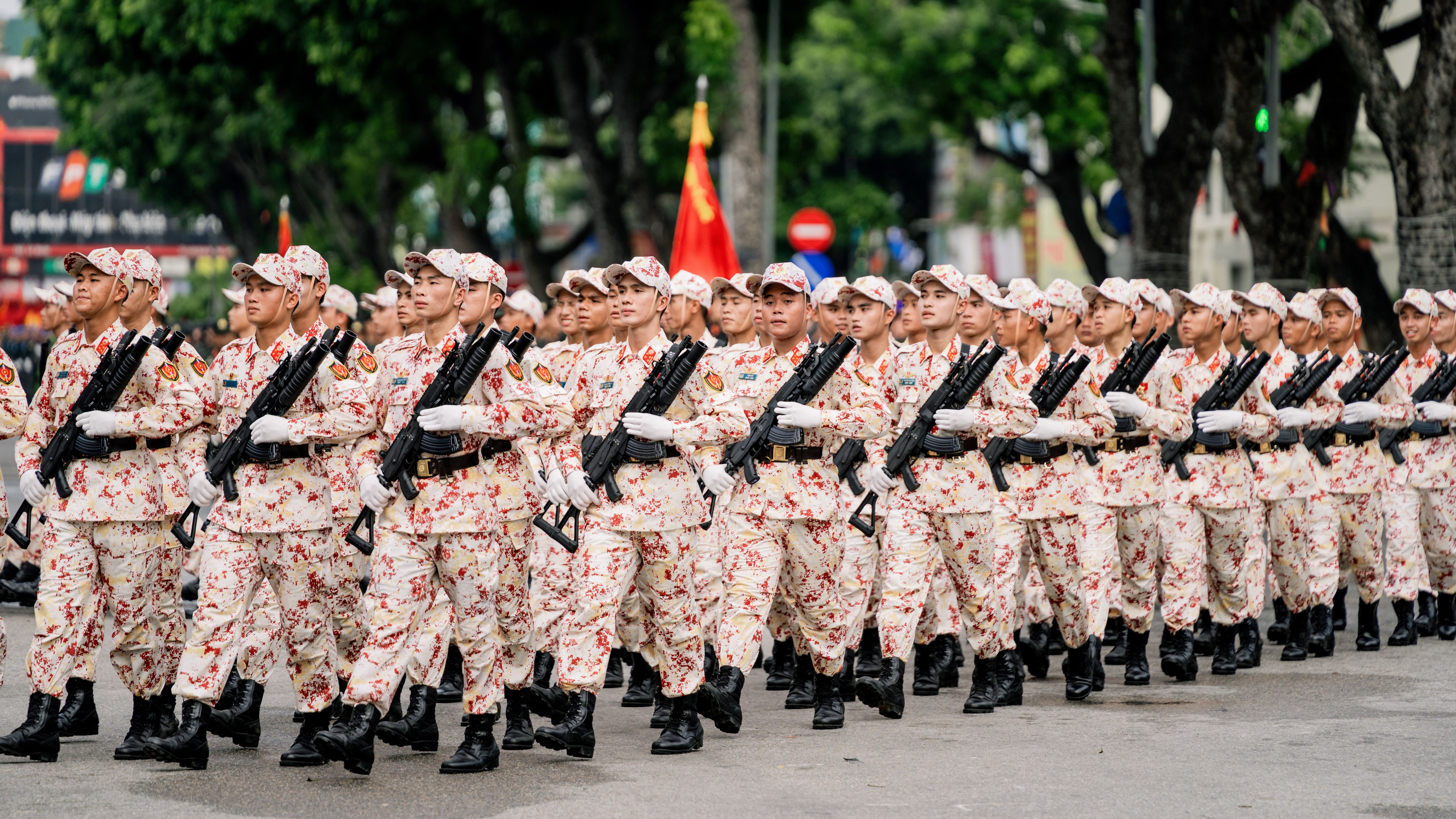 Vietnamese Military Parade in Hanoi, Vietnam · Free Stock Photo