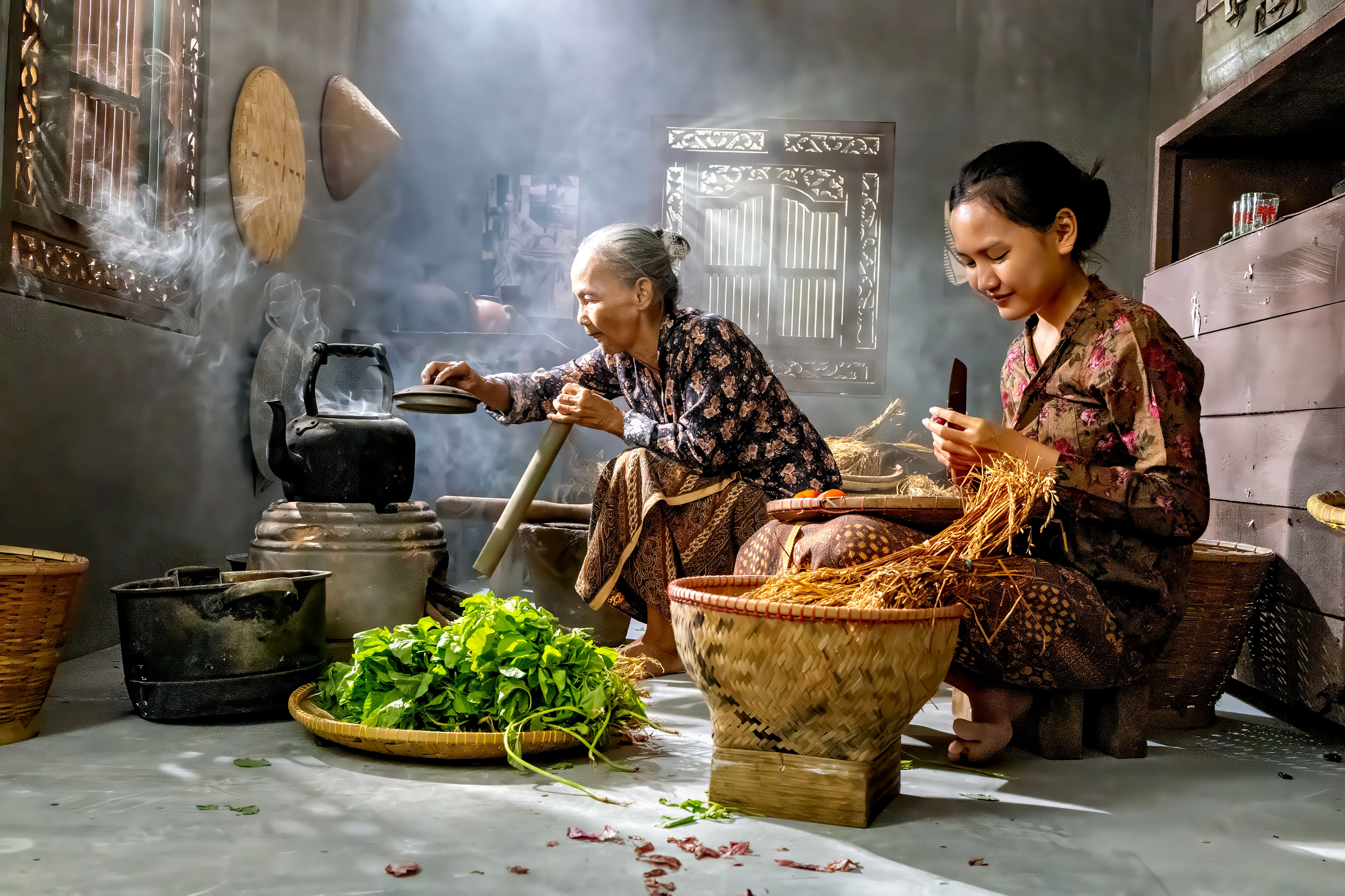 Traditional Jamu Preparation in Indonesian Home · Free Stock Photo