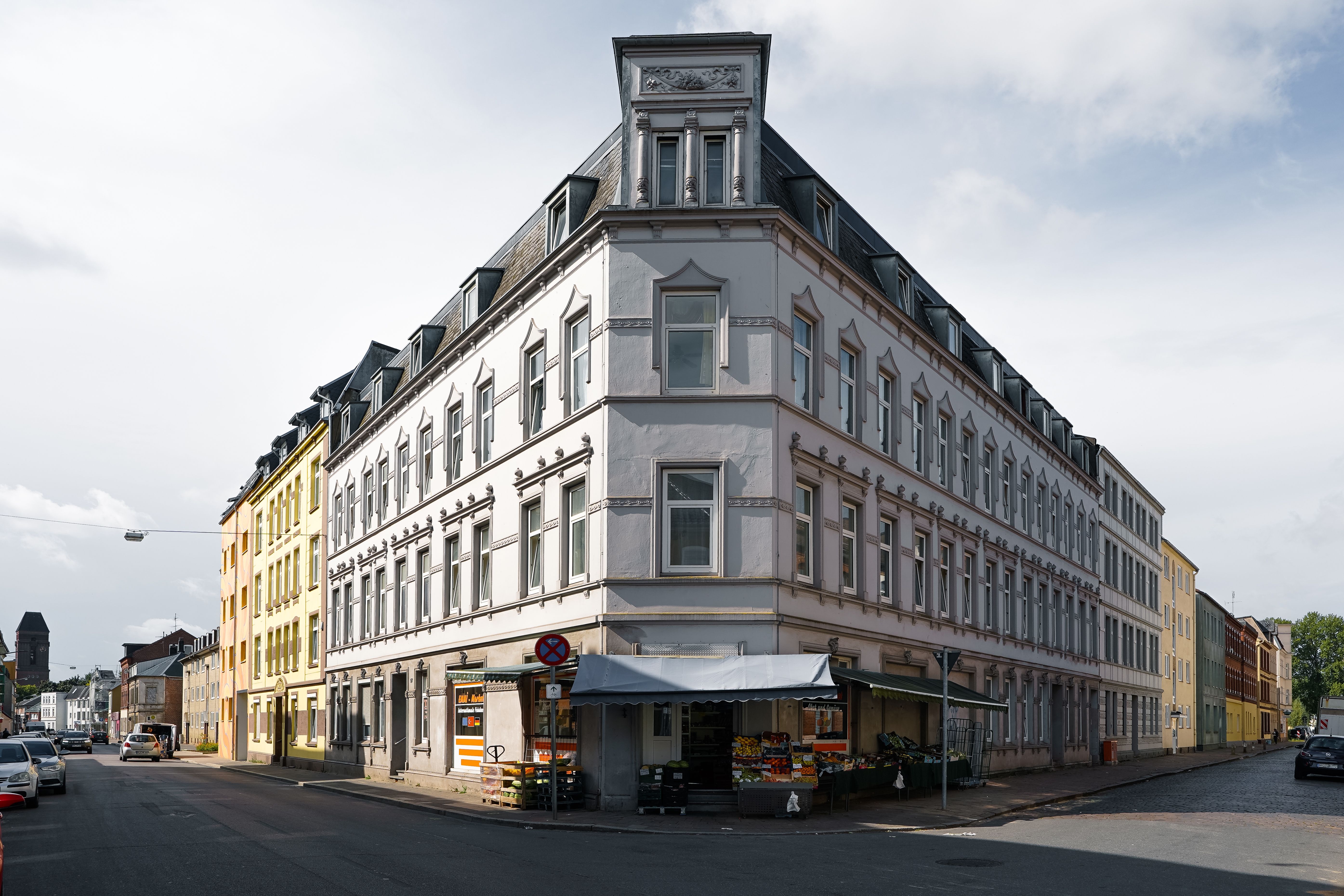 Historic Corner Building in Neumünster, Germany · Free Stock Photo