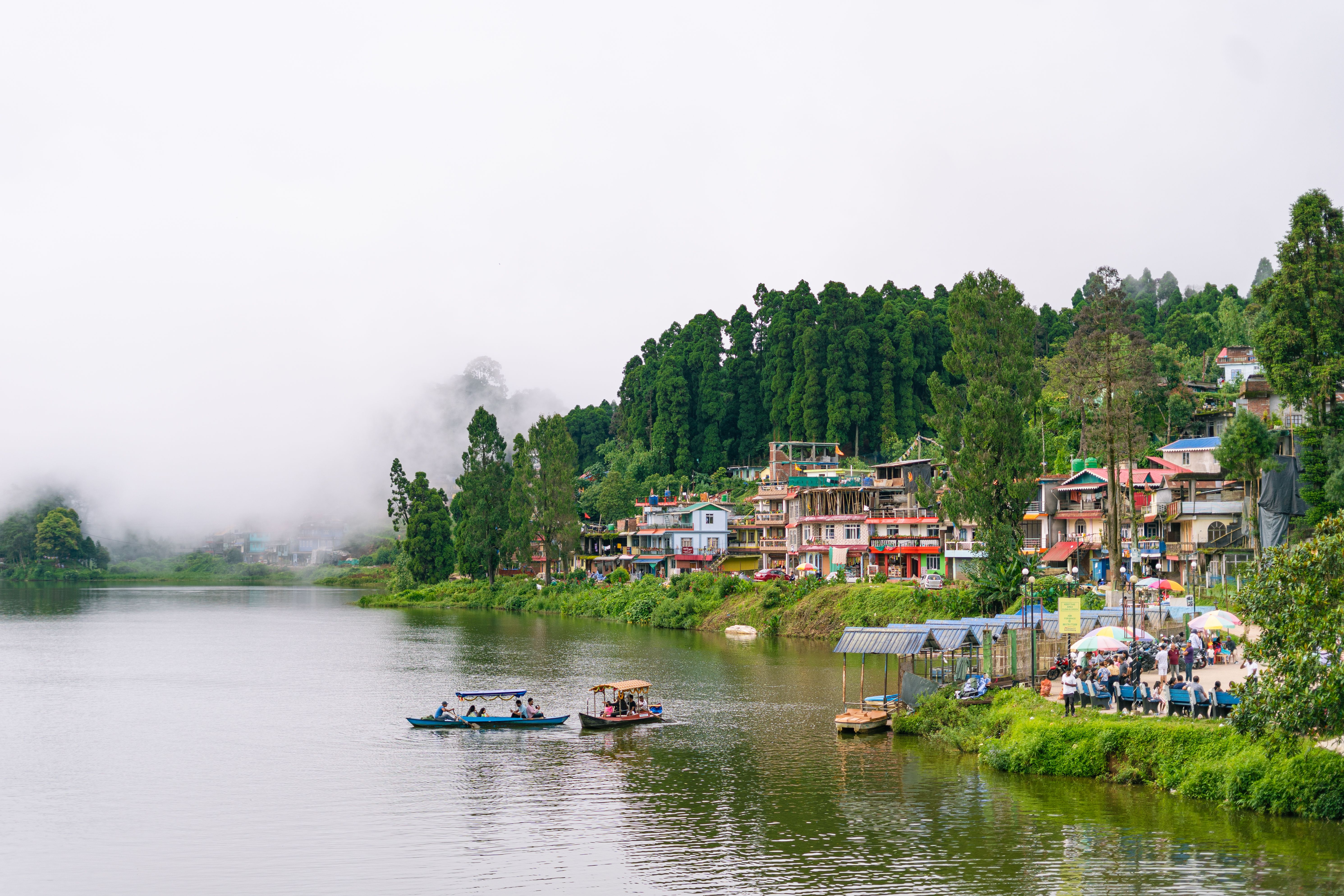 Scenic View of Mirik Lake in West Bengal, India · Free Stock Photo
