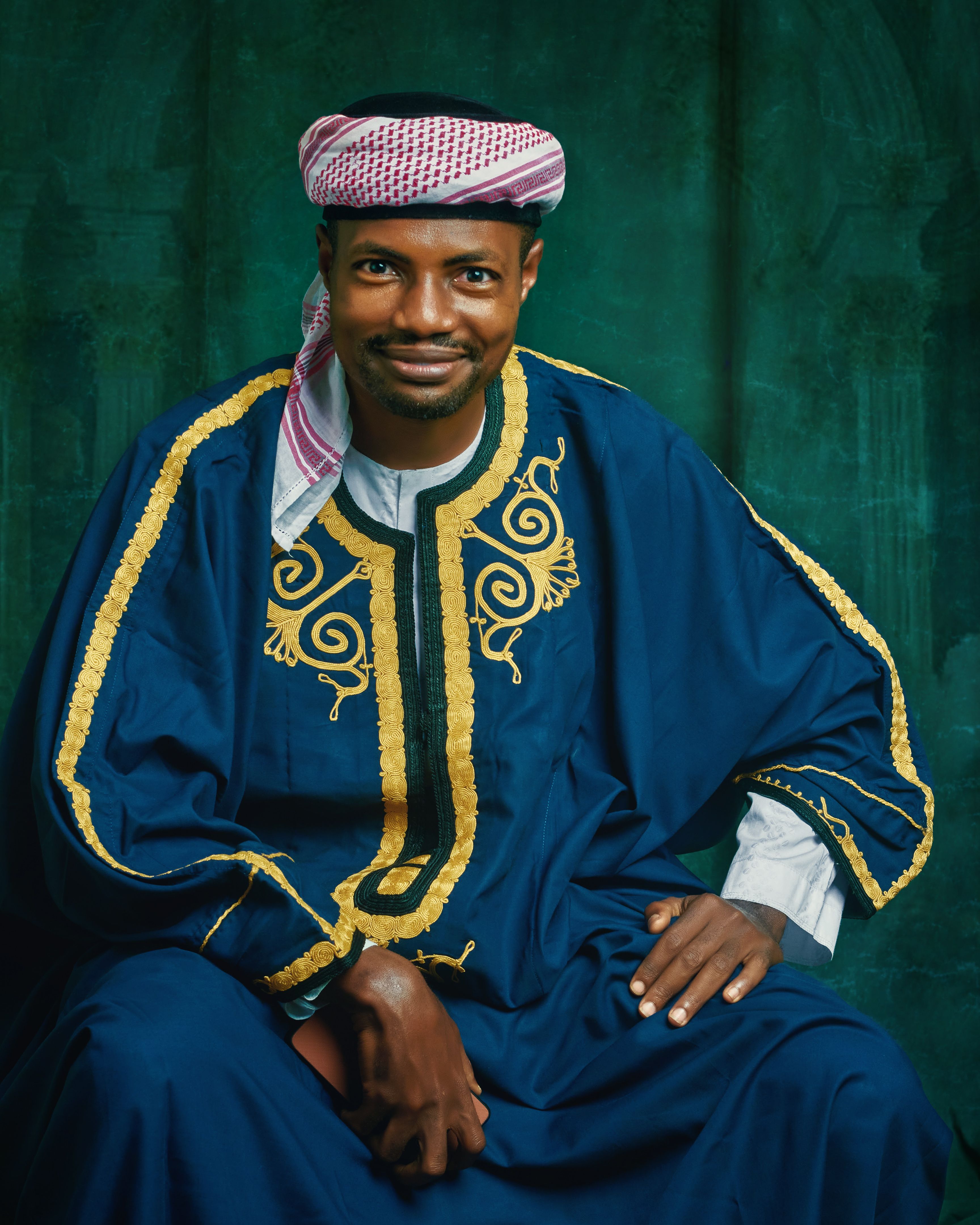 Traditional Hausa Attire Portrait in Nigeria · Free Stock Photo