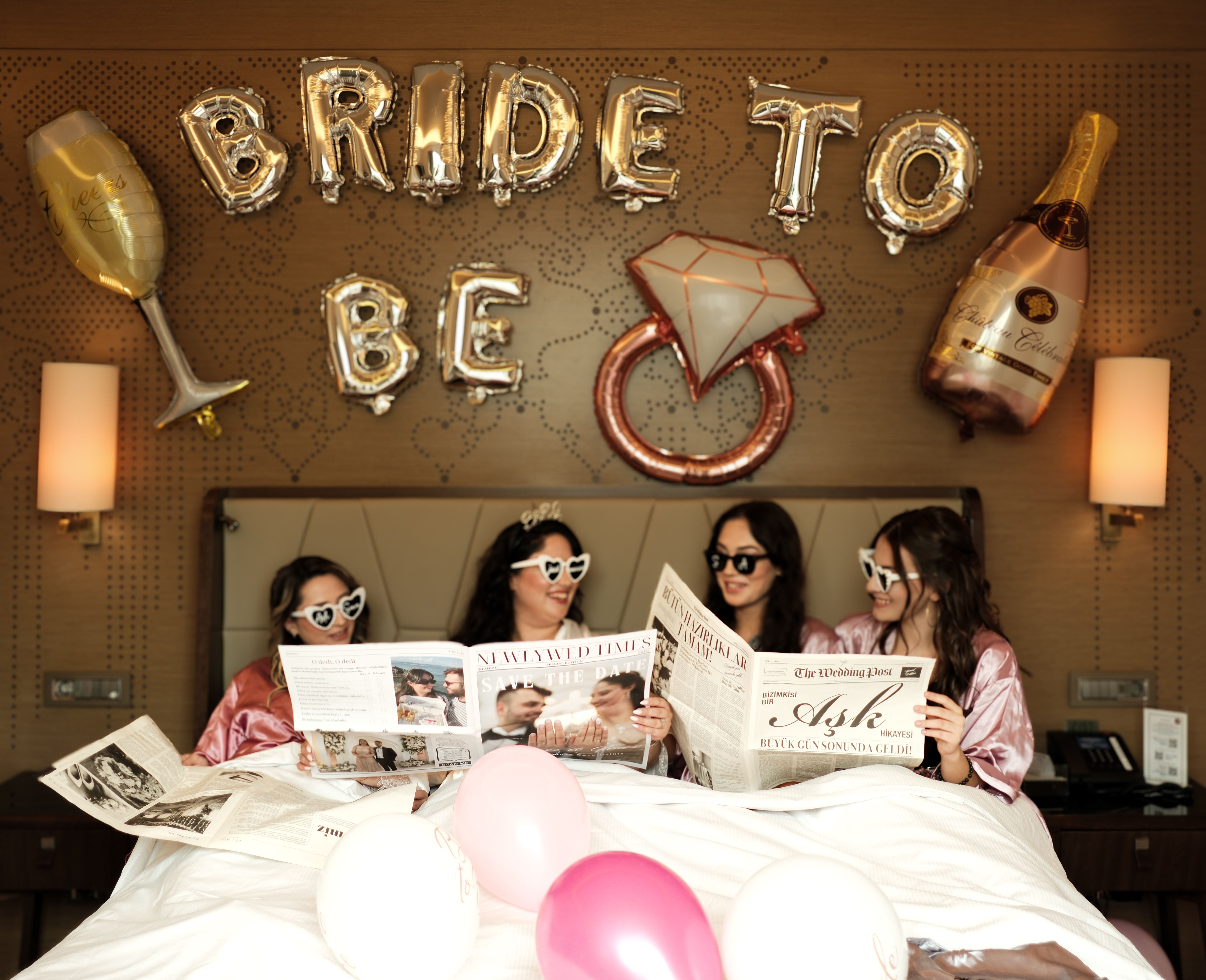 Fun Bachelorette Party with Bride and Friends · Free Stock Photo