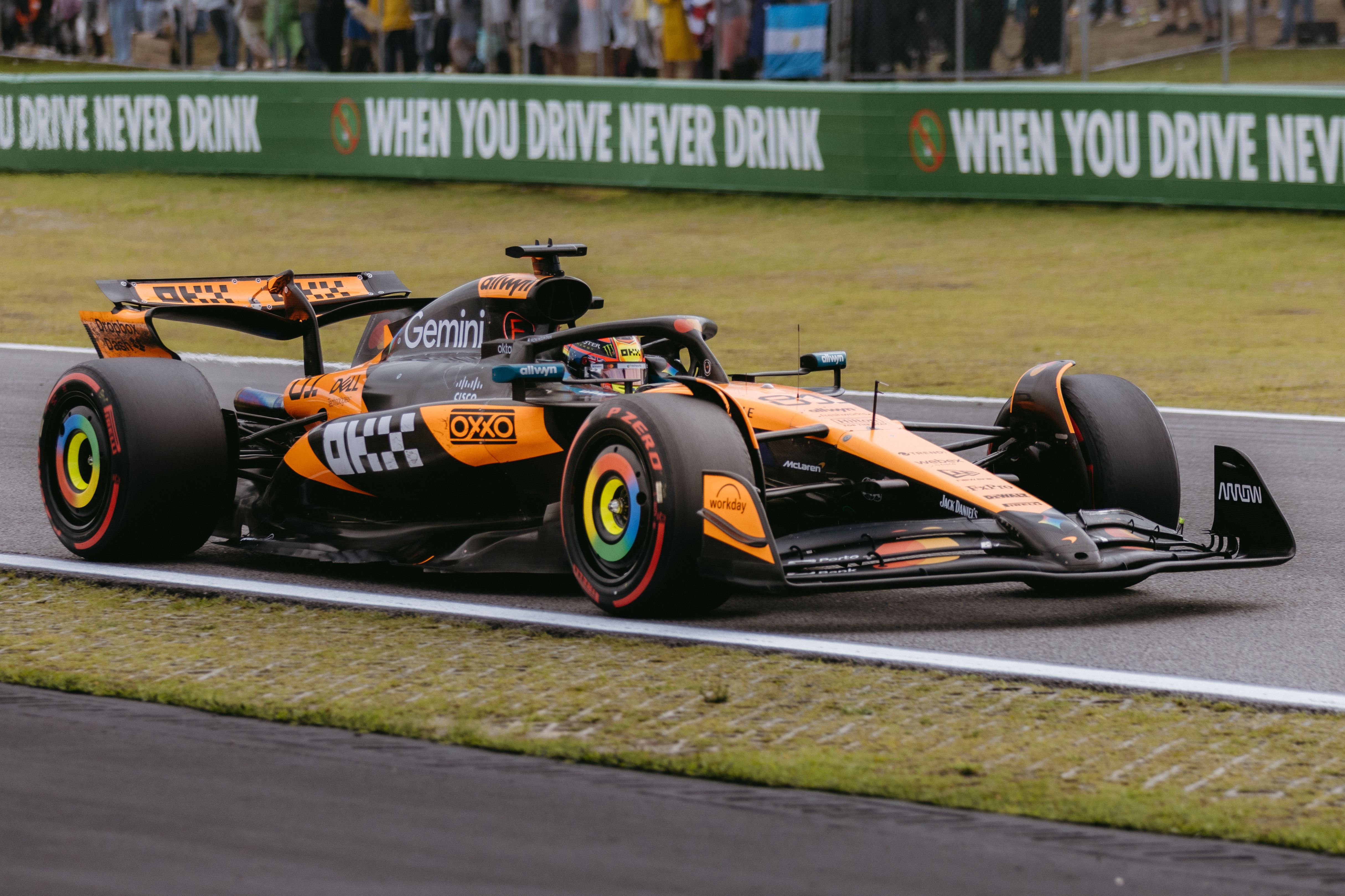 F1 Race Car on Track at São Paulo Grand Prix · Free Stock Photo