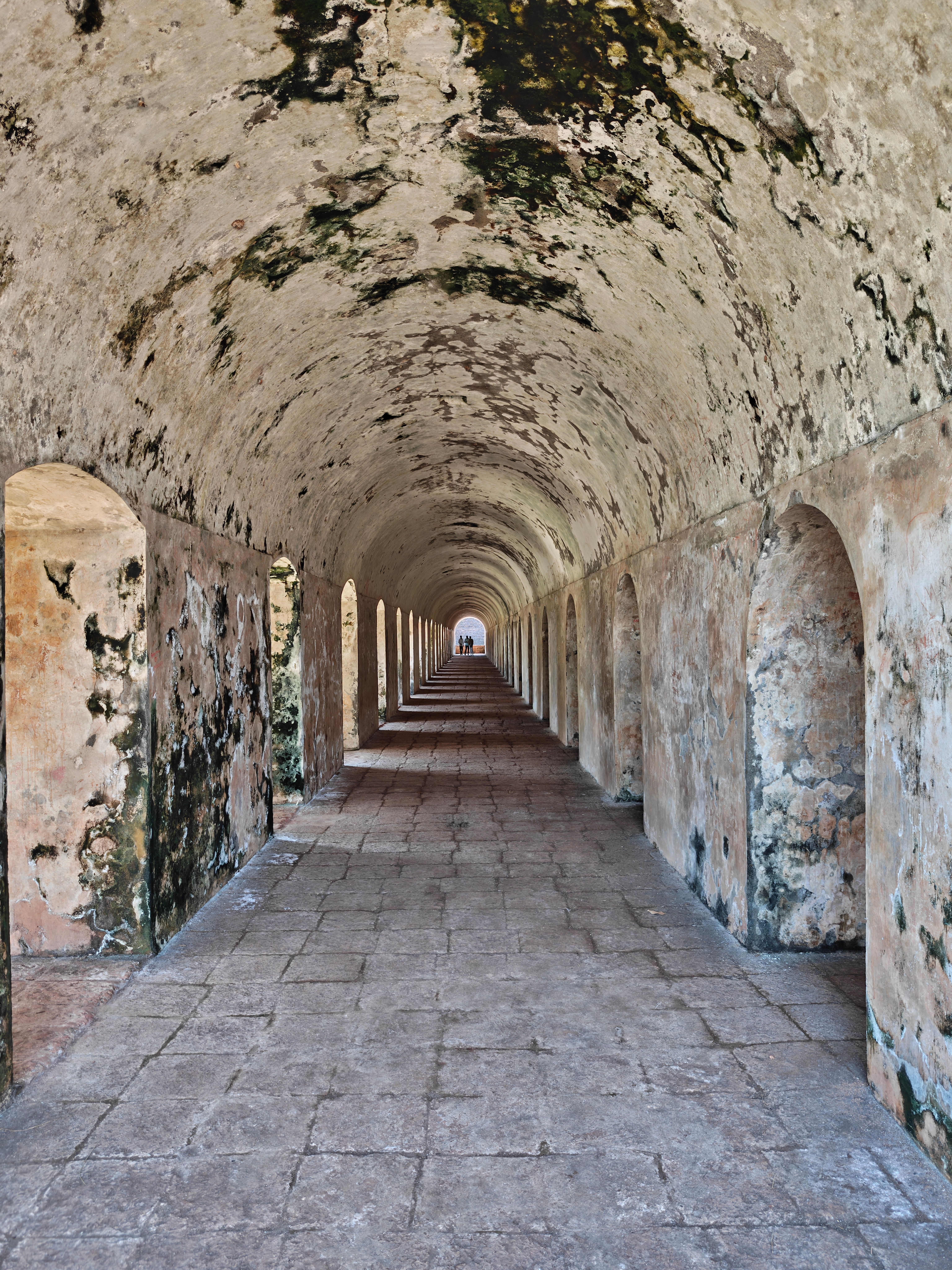 Historic Archway Tunnel at Kannur Fort · Free Stock Photo