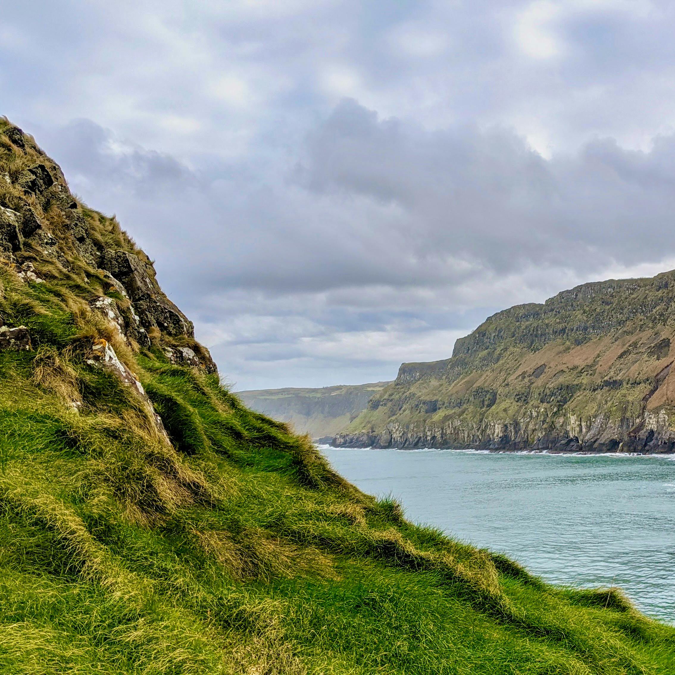 Stunning Coastal Cliffs on Northern Irish Coast · Free Stock Photo