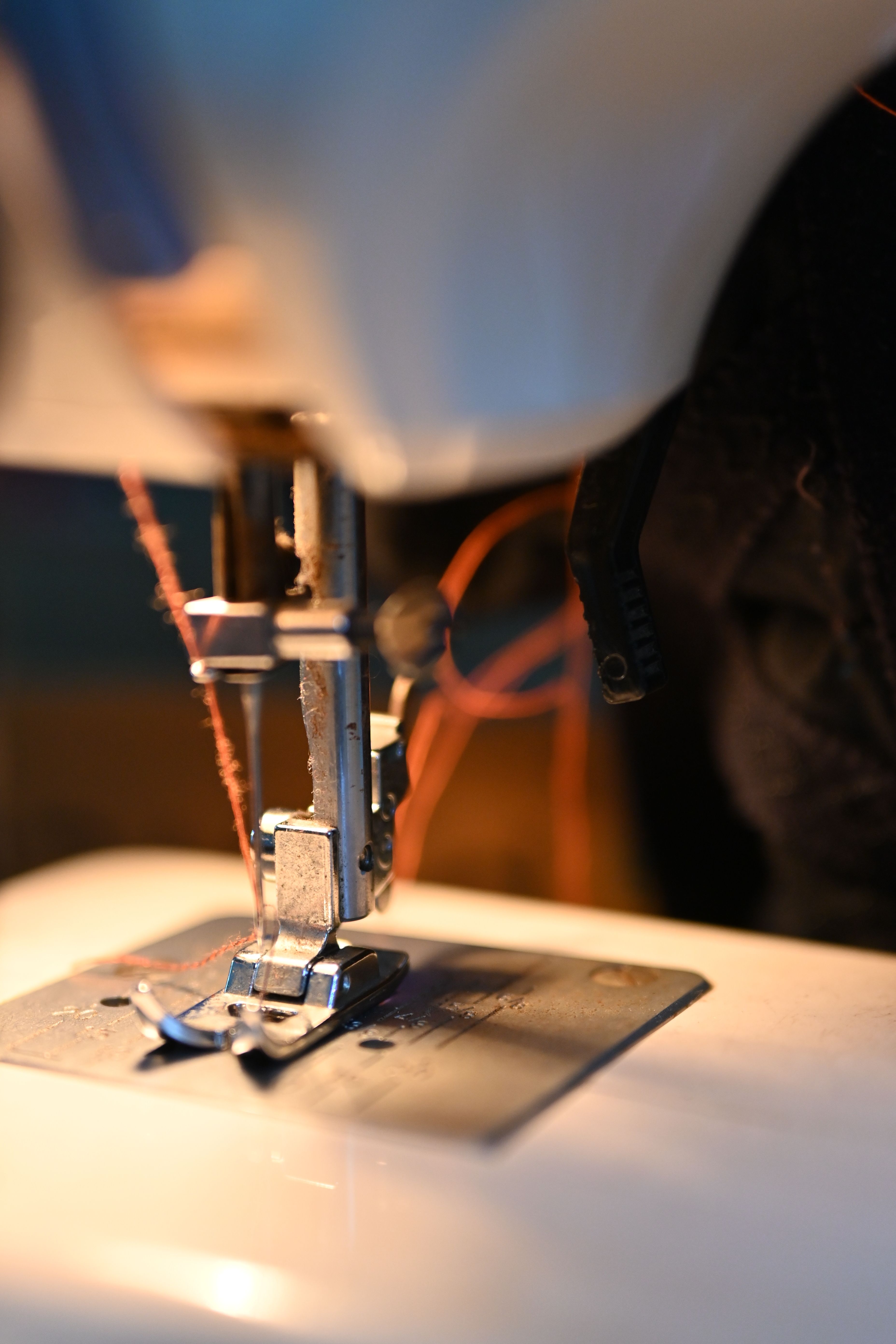 Macro Photo Of Sewing Machine · Free Stock Photo