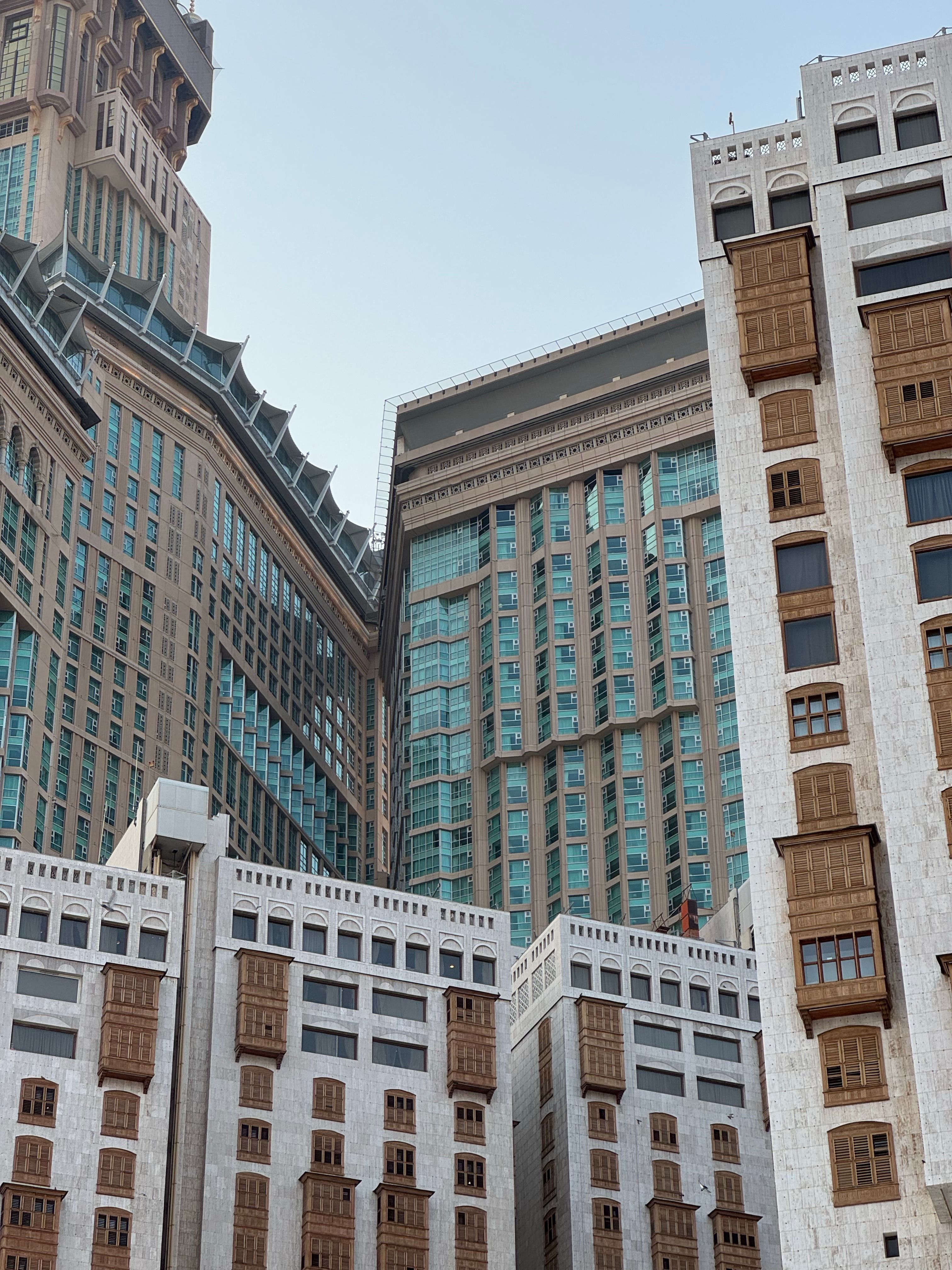 Architectural View of Abraj Al Bait Towers · Free Stock Photo