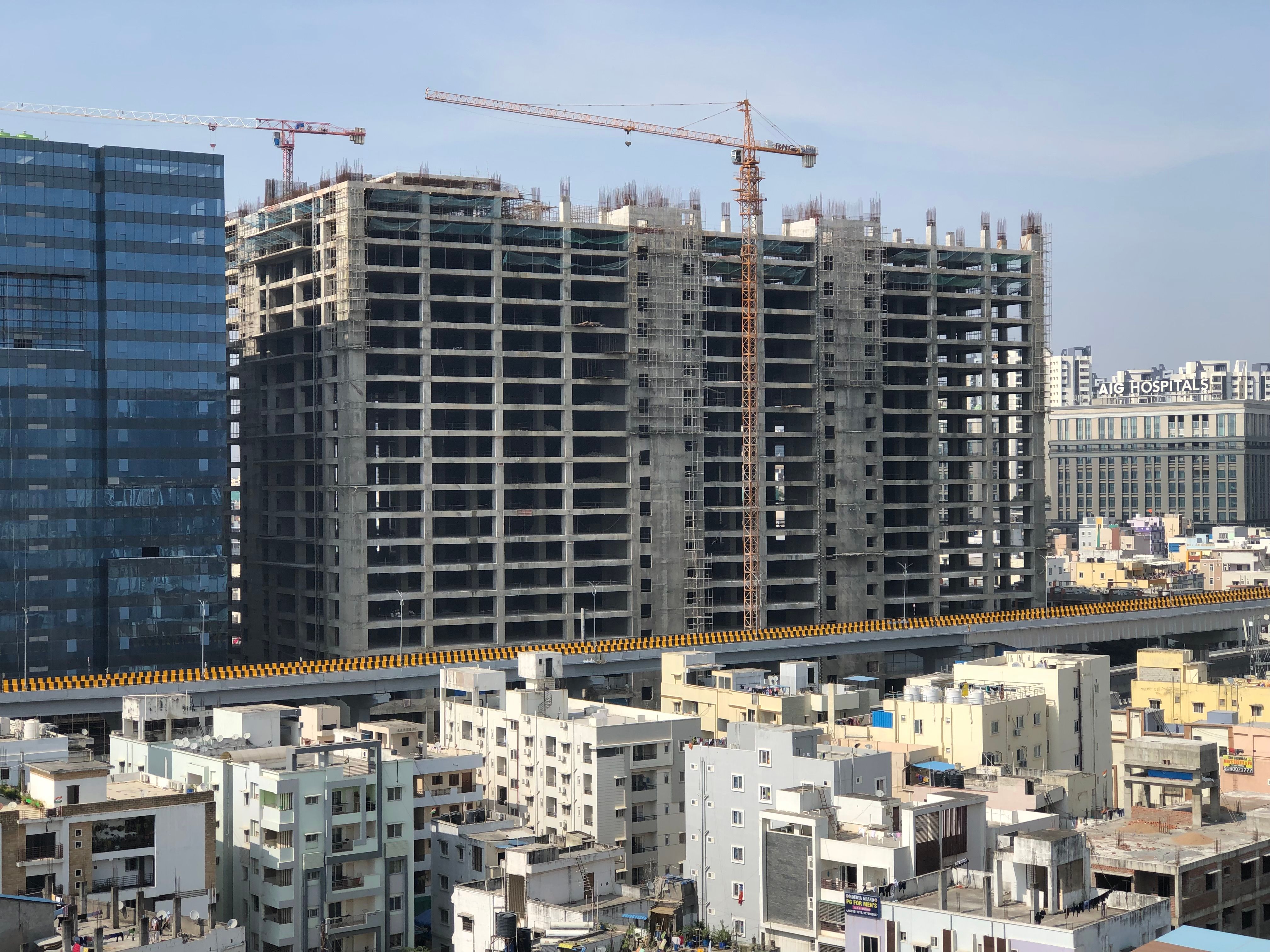 Urban Construction Building Under Development · Free Stock Photo
