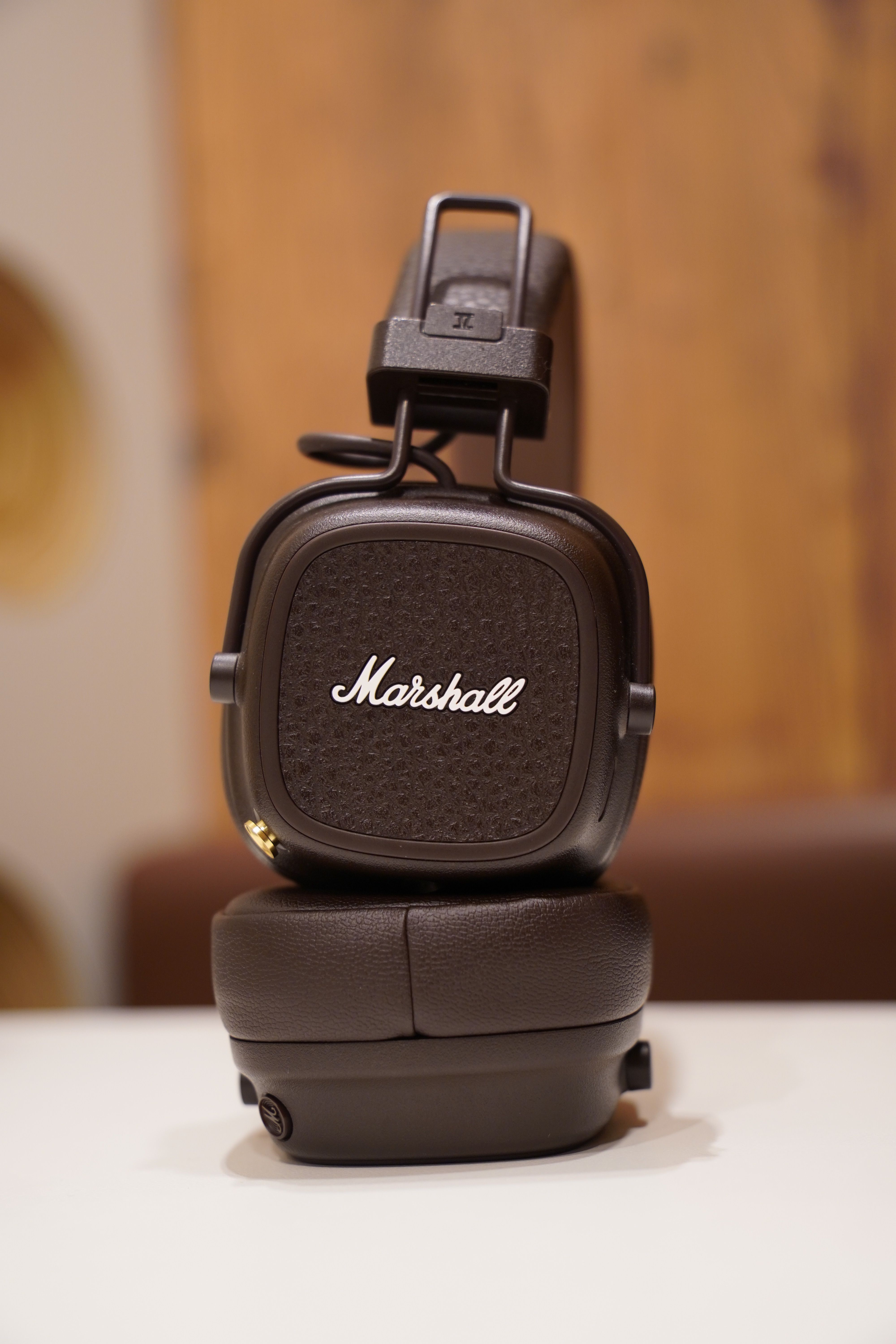 Premium Marshall Wireless Headphones on Display · Free Stock Photo