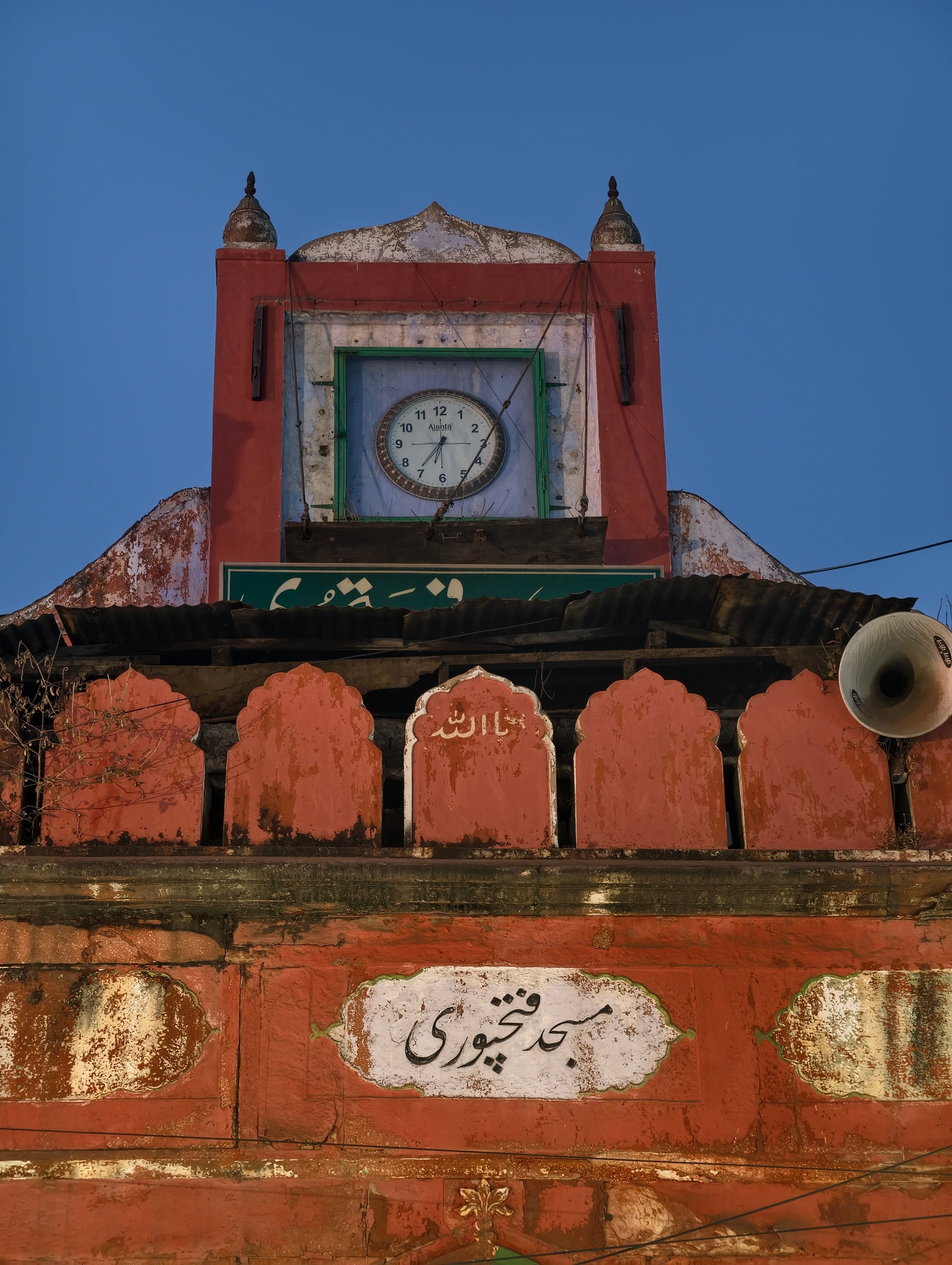 Historic Red Building with Clock Tower in Daylight · Free Stock Photo