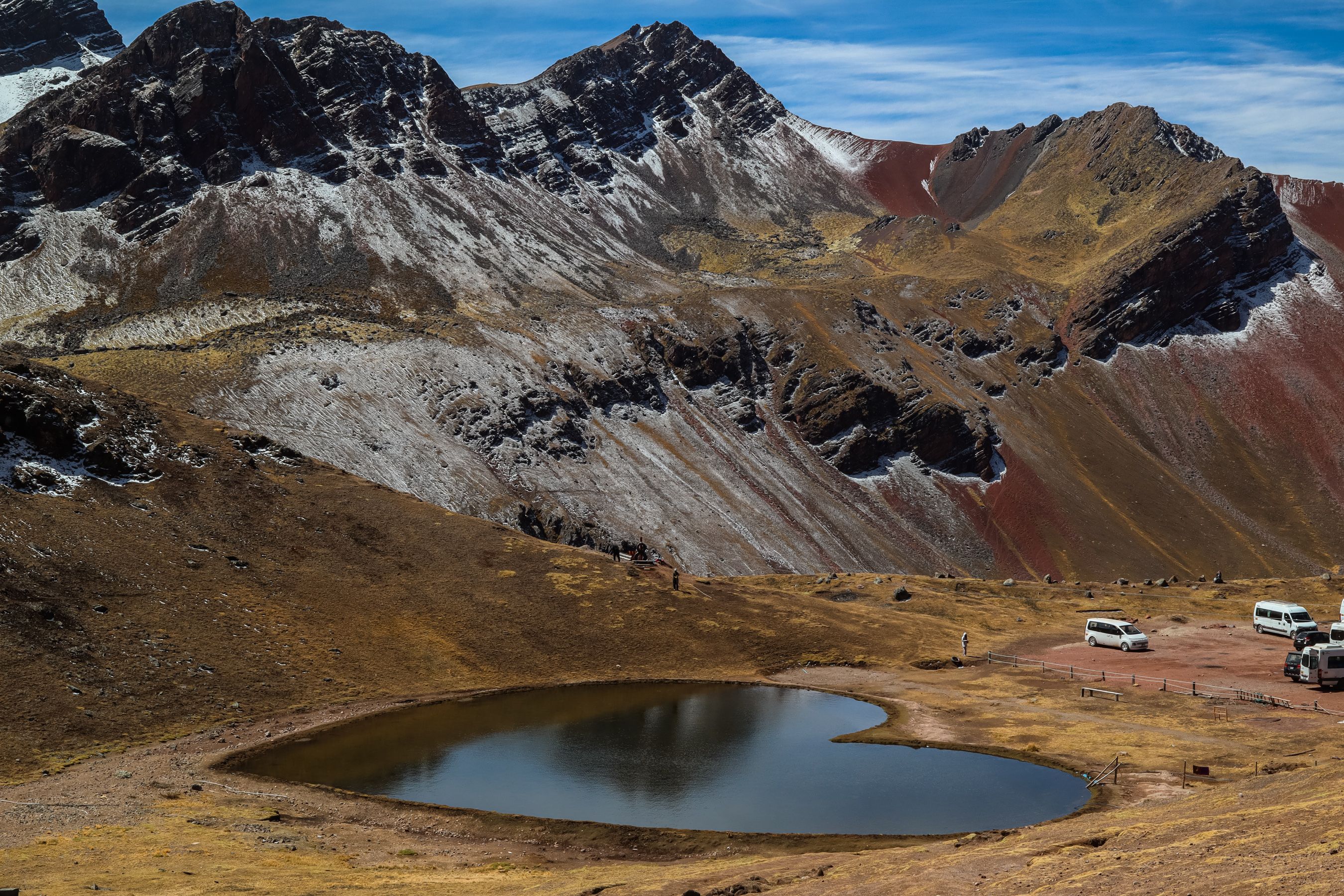 Scenic Andes Mountain Lake View in Peru · Free Stock Photo