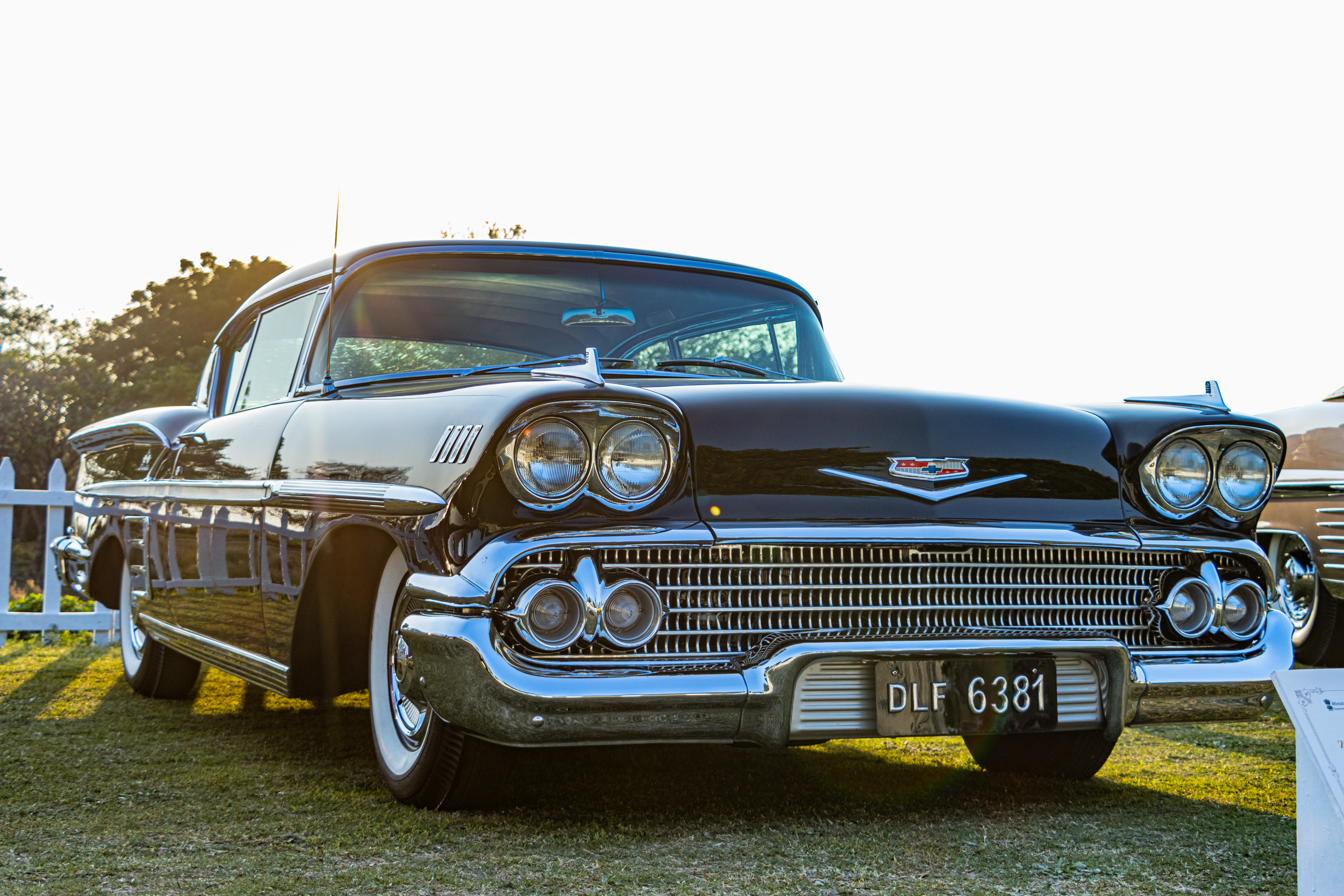 Vintage 1958 Chevrolet Bel Air at Car Show in Gurugram · Free Stock Photo