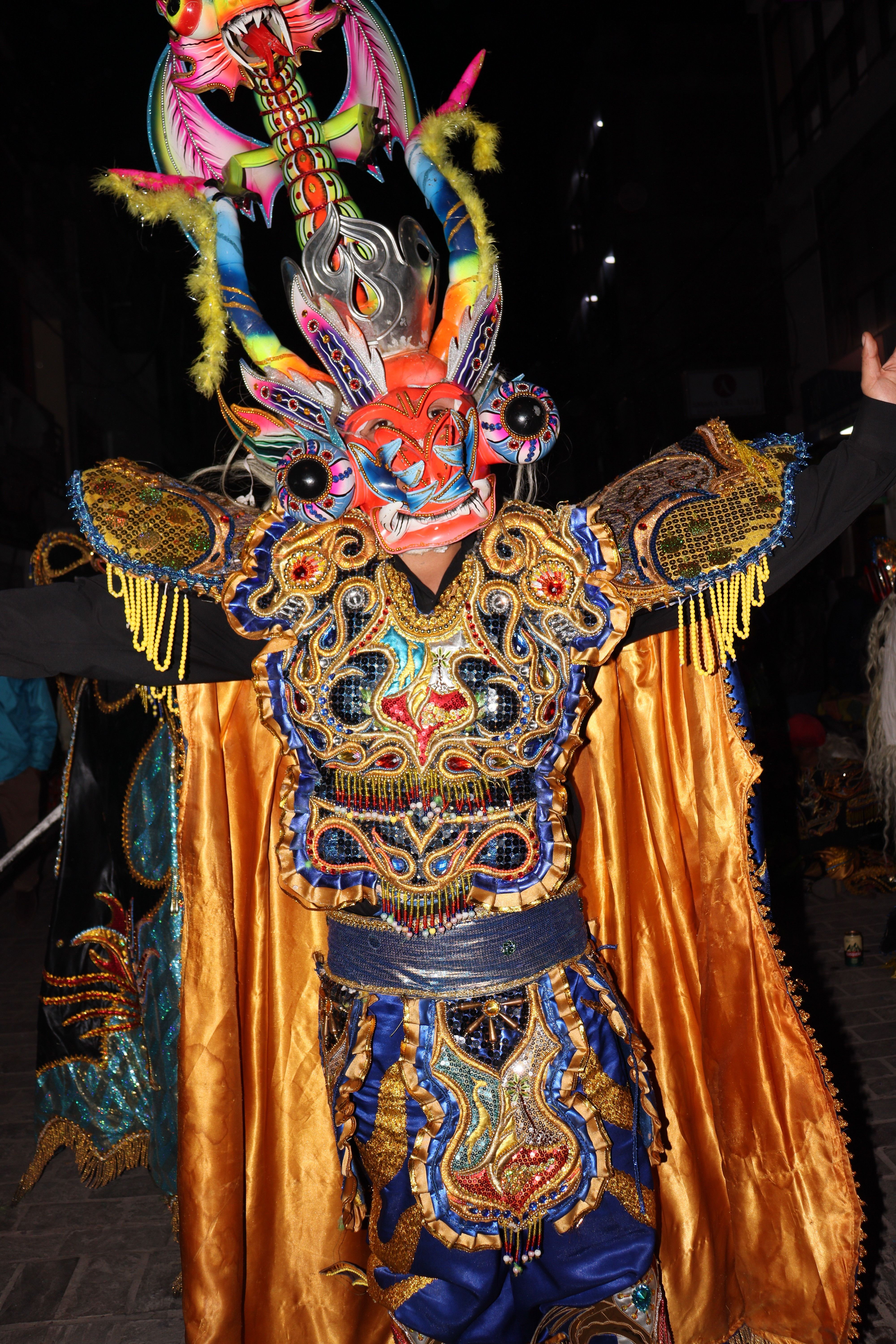 Colorful Traditional Festival Costume Parade · Free Stock Photo