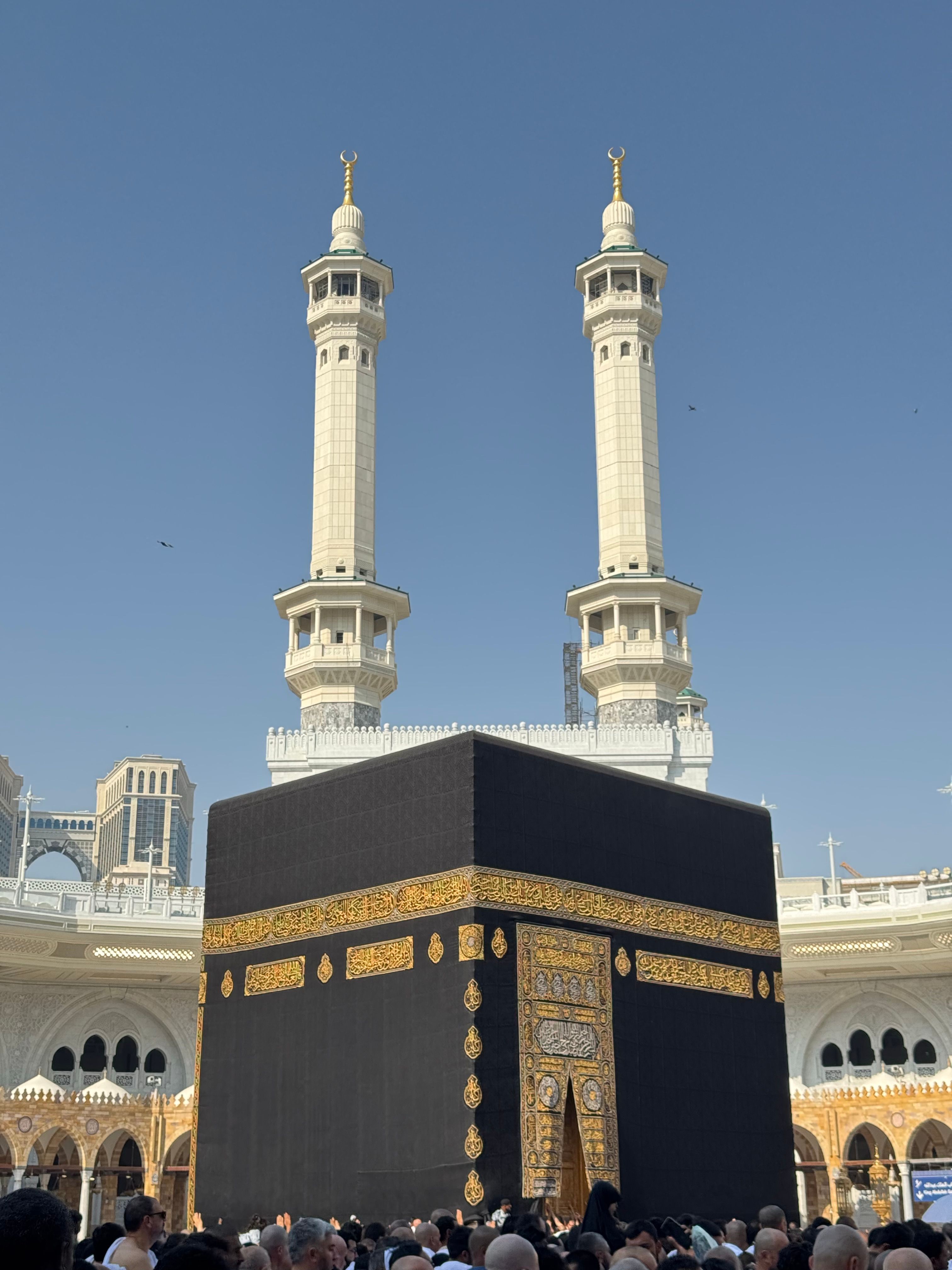 The Kaaba and Abraj Al Bait Tower in Mecca · Free Stock Photo