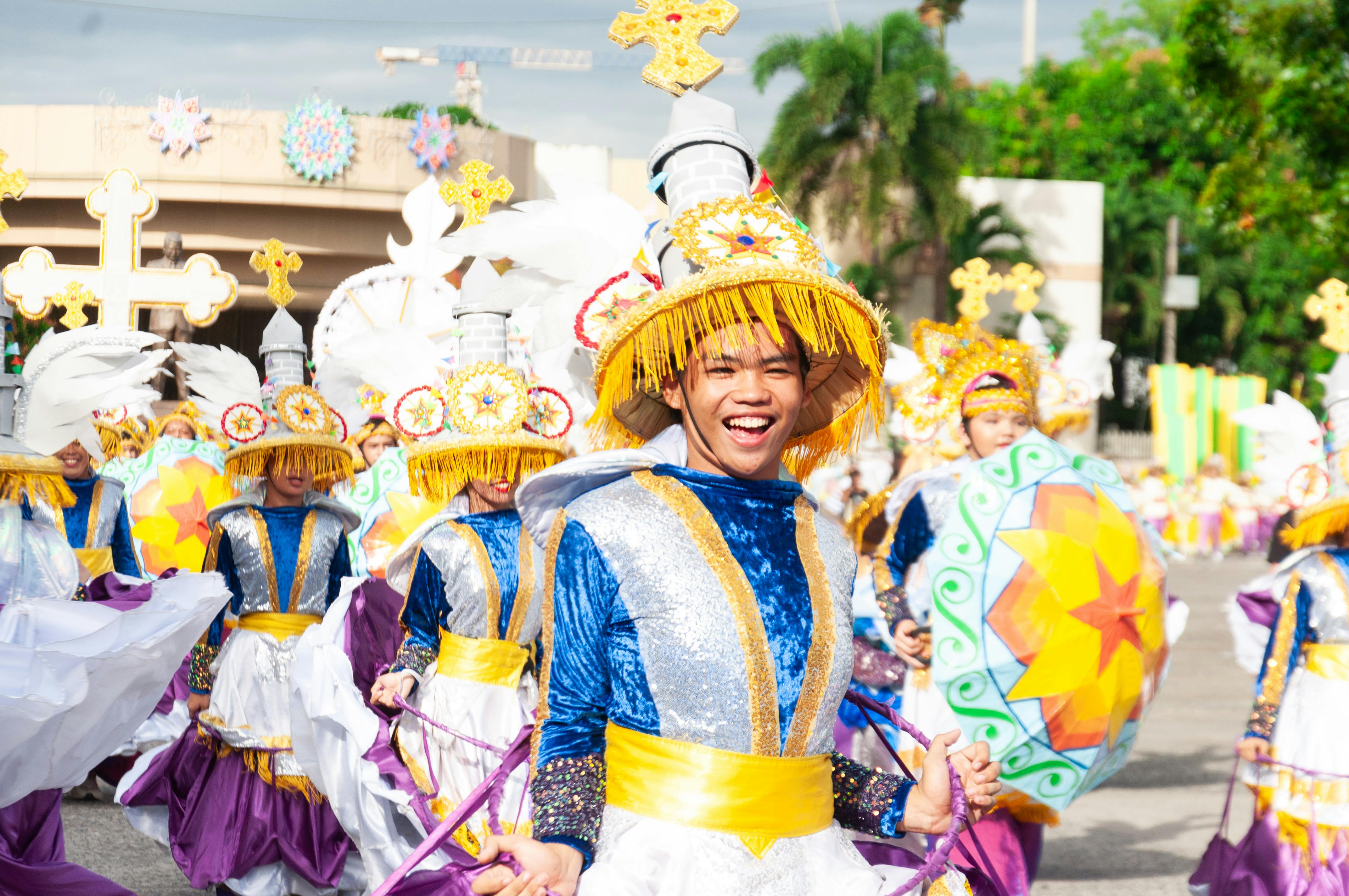 Vibrant Street Parade Celebration in Festival · Free Stock Photo