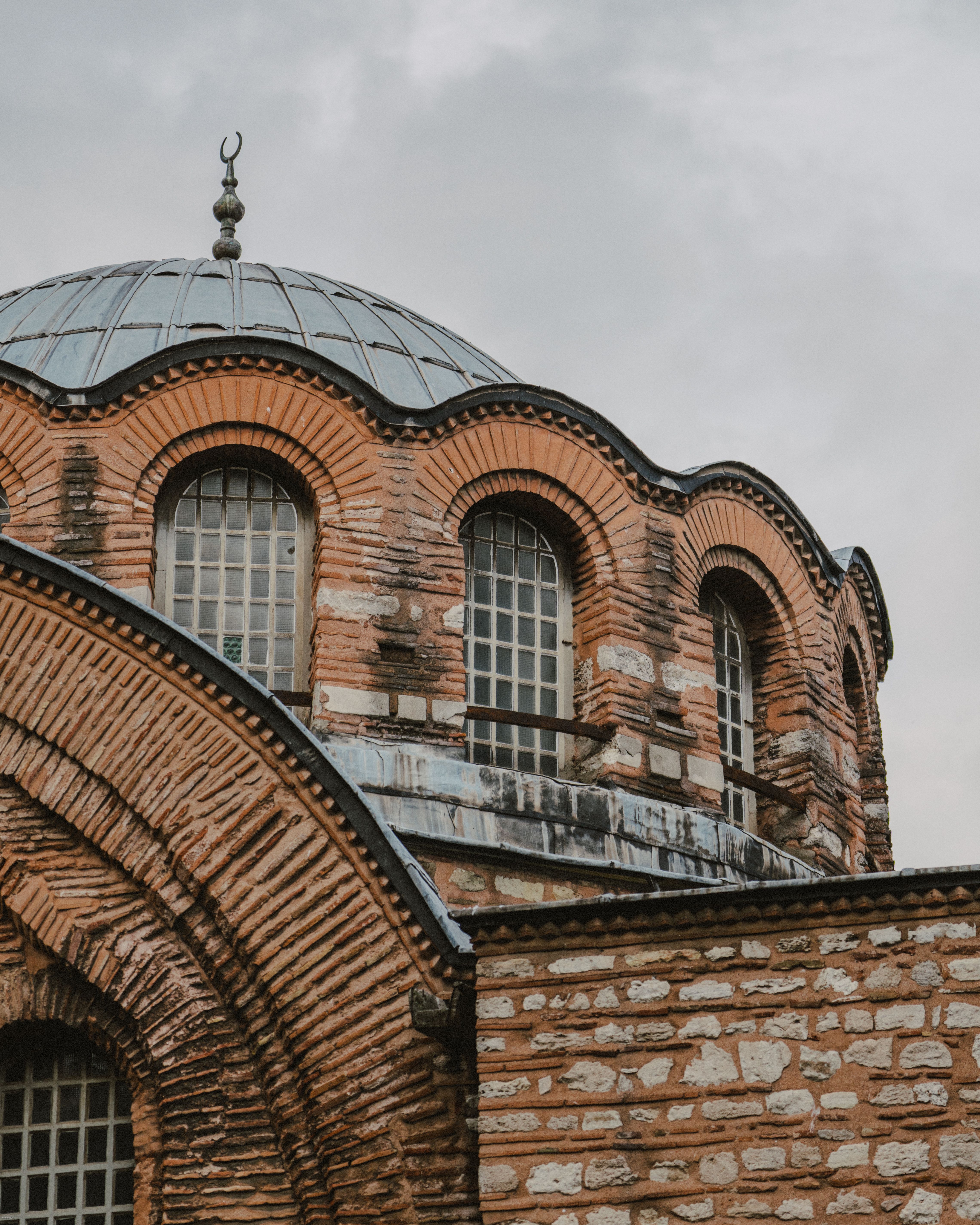 Historic Byzantine Dome Architecture Close-Up · Free Stock Photo