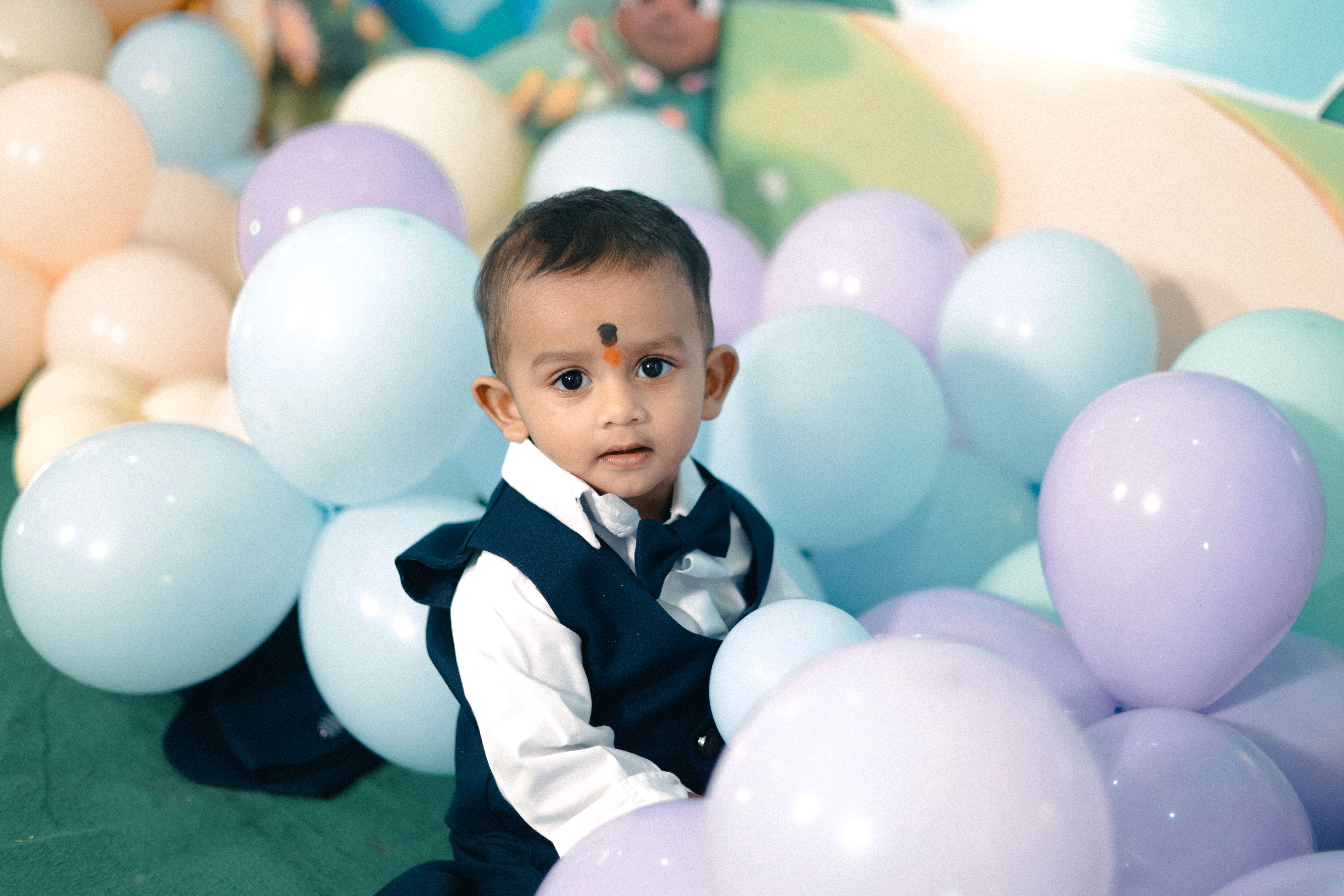 Adorable Baby Celebrating First Birthday Party · Free Stock Photo