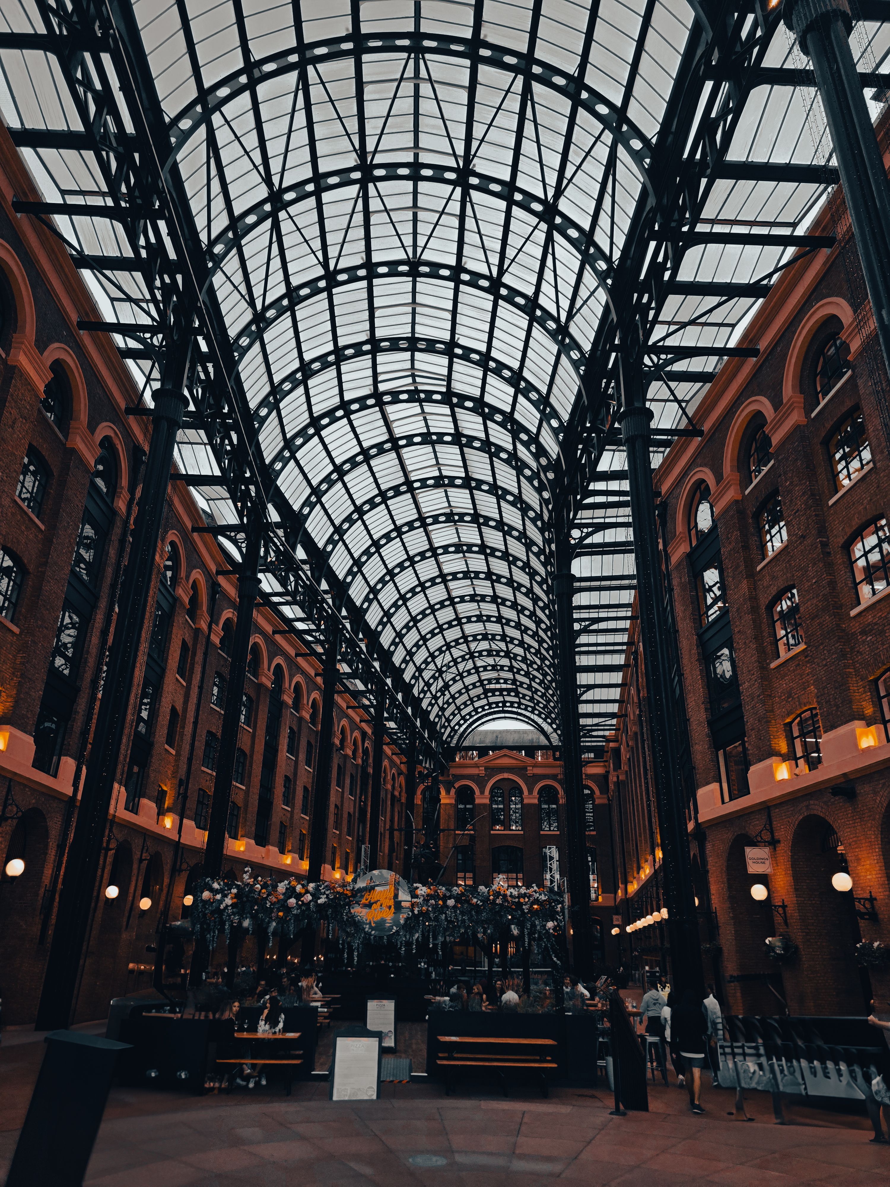 Stunning Architectural Atrium in London · Free Stock Photo