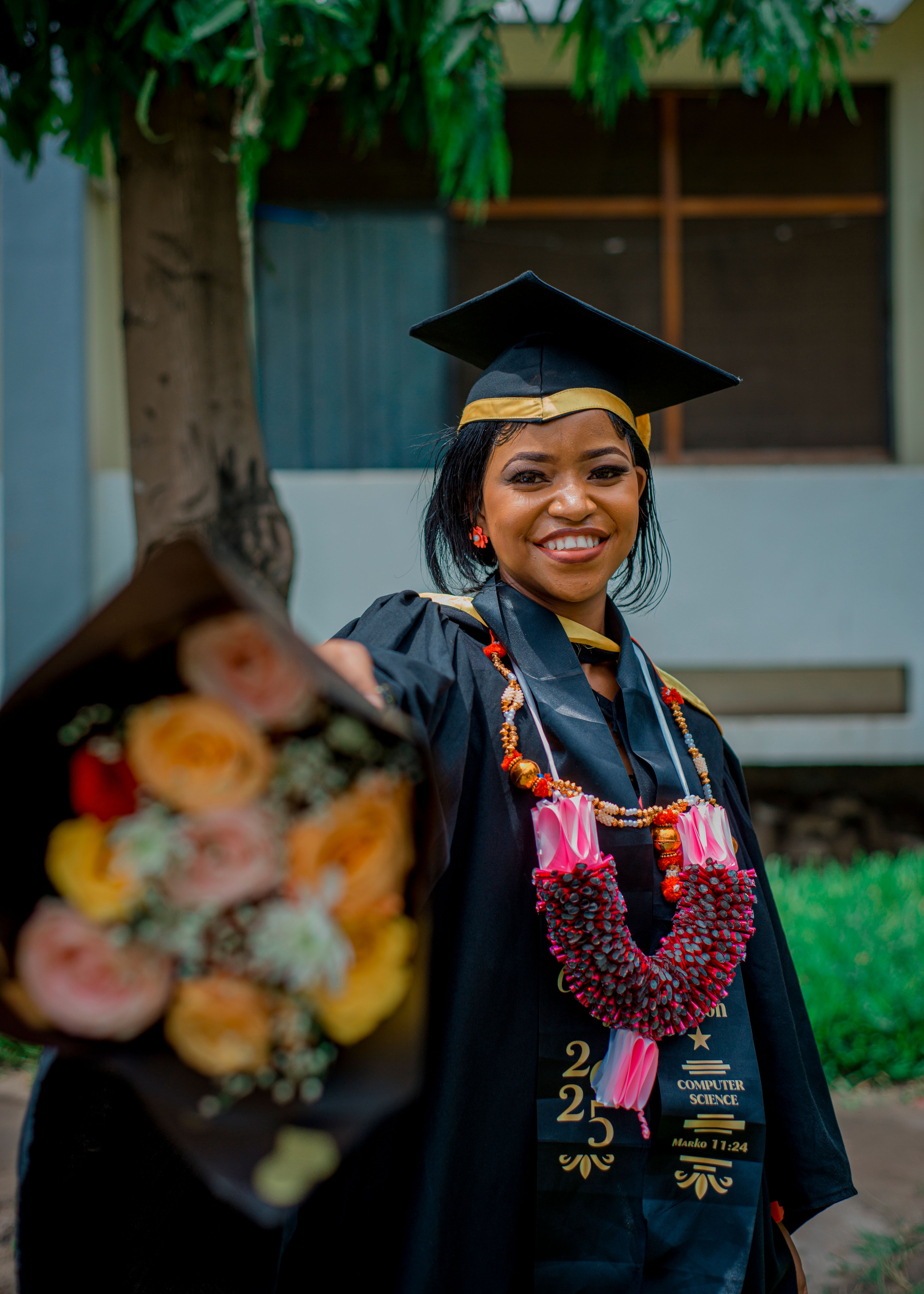 Joyful Graduation Day Celebration Outdoors · Free Stock Photo