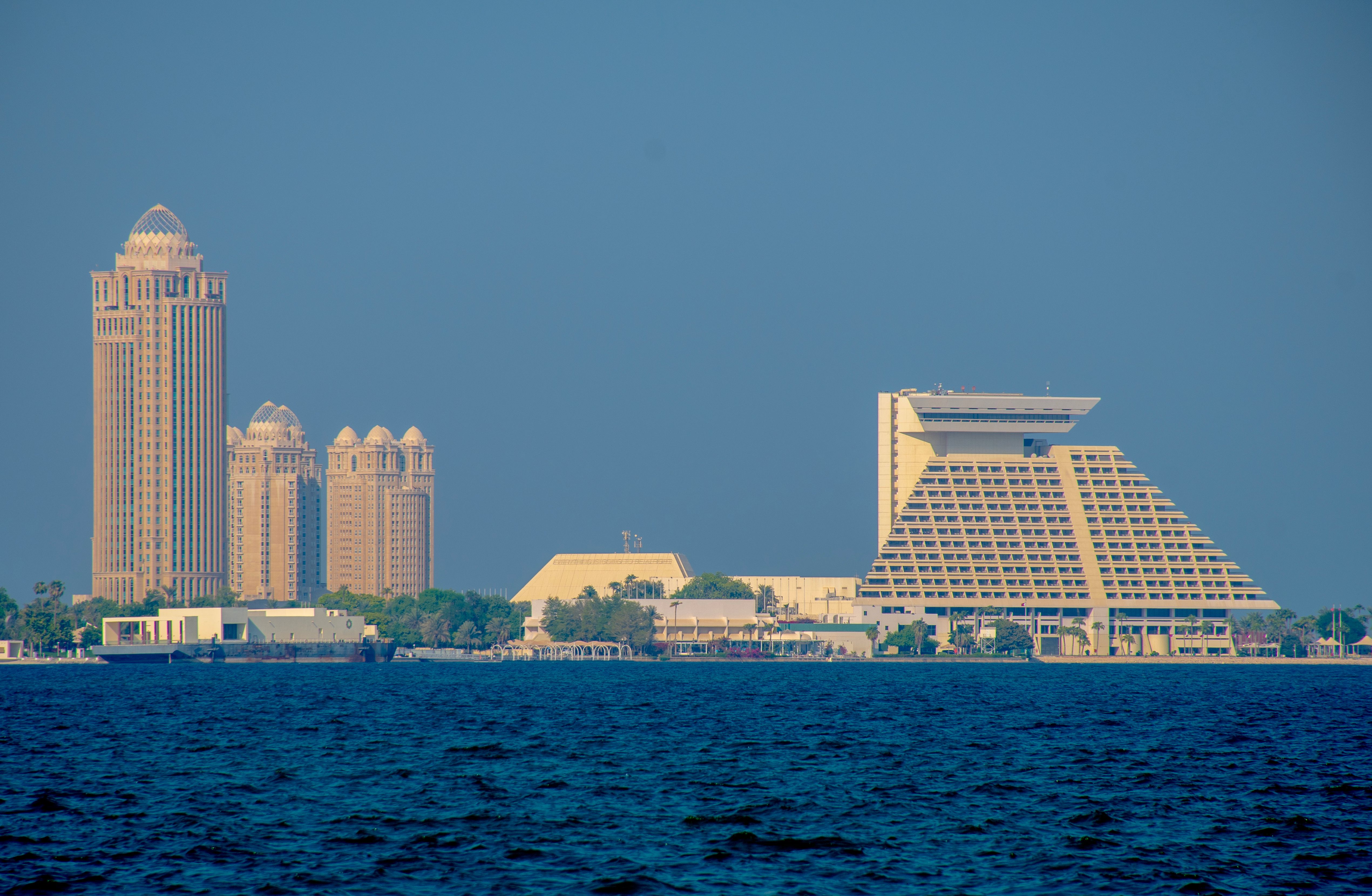 Scenic View of Jeddah Corniche with Skyline · Free Stock Photo