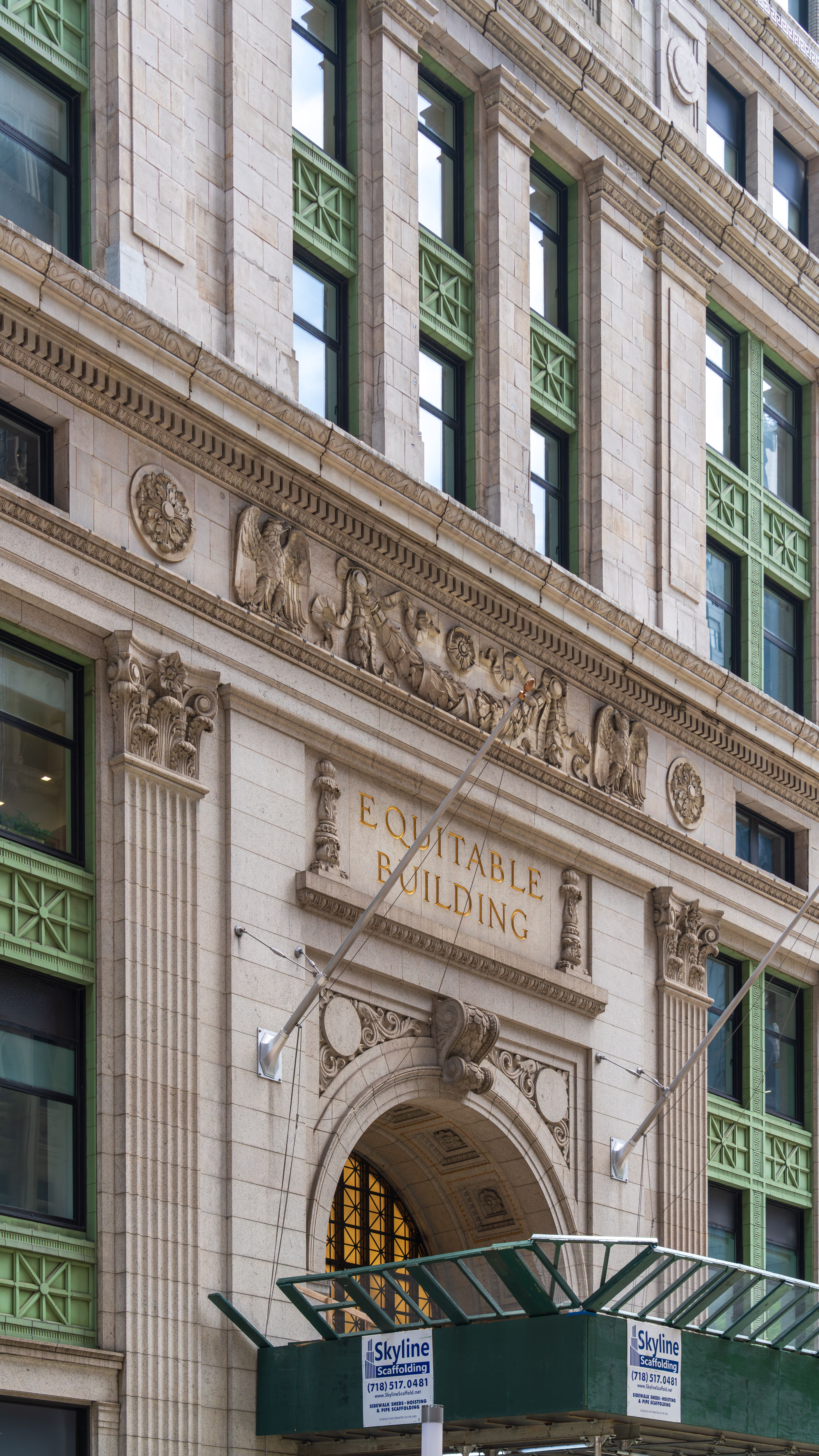 Equitable Building Facade in New York City · Free Stock Photo