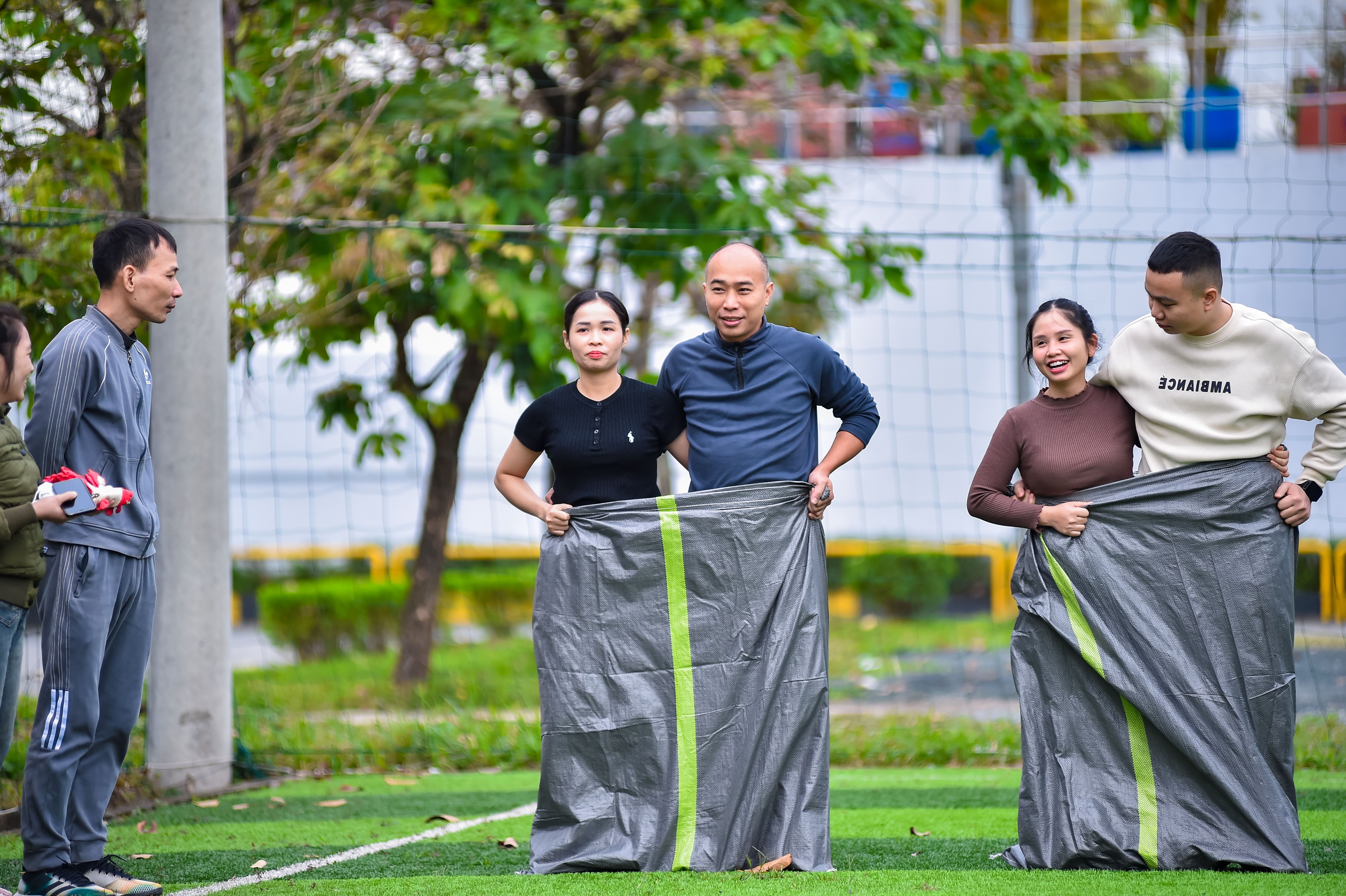Fun Sack Race Outdoors in Hanoi, Vietnam · Free Stock Photo