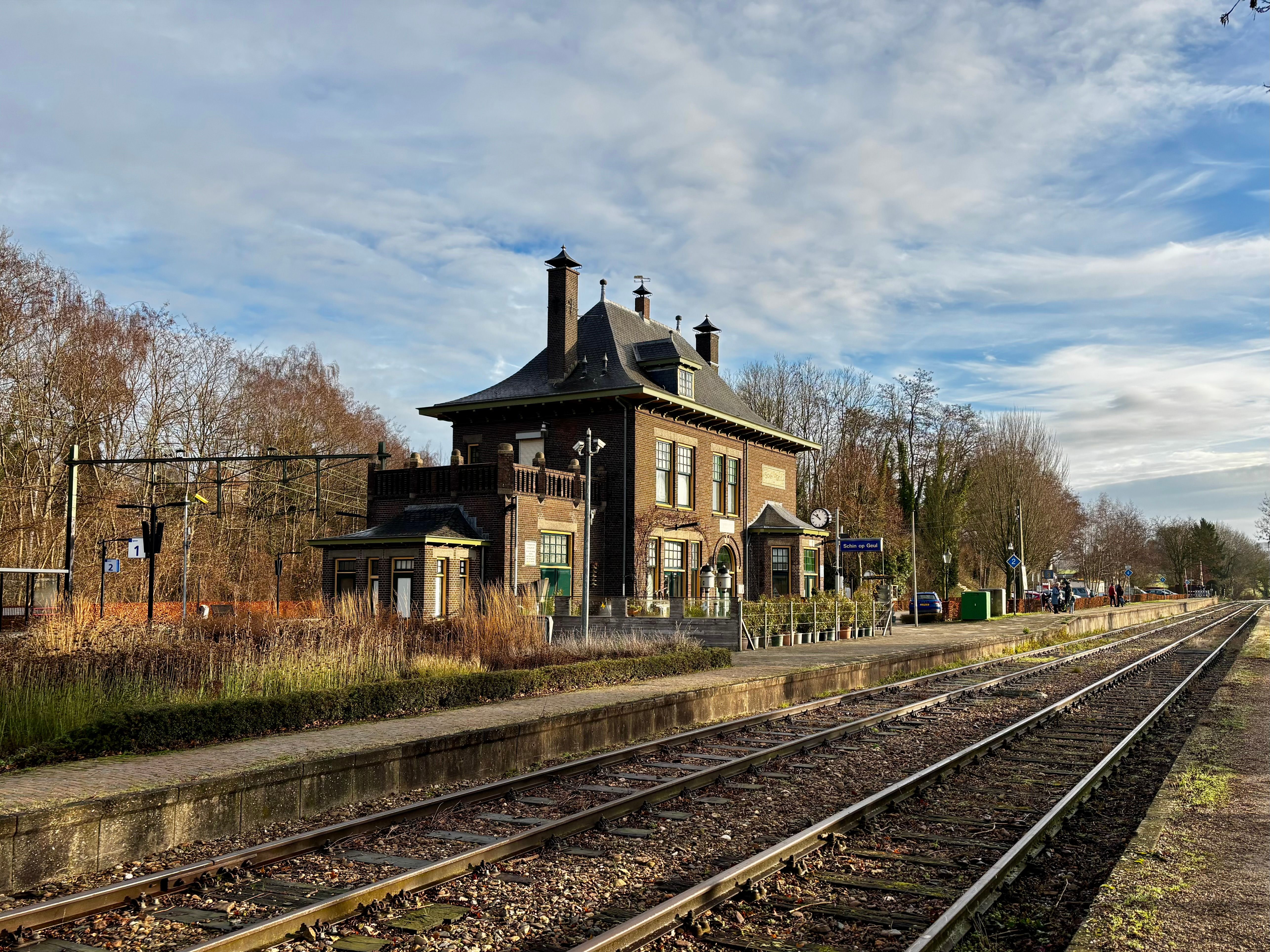 Railway Station in Countryside · Free Stock Photo