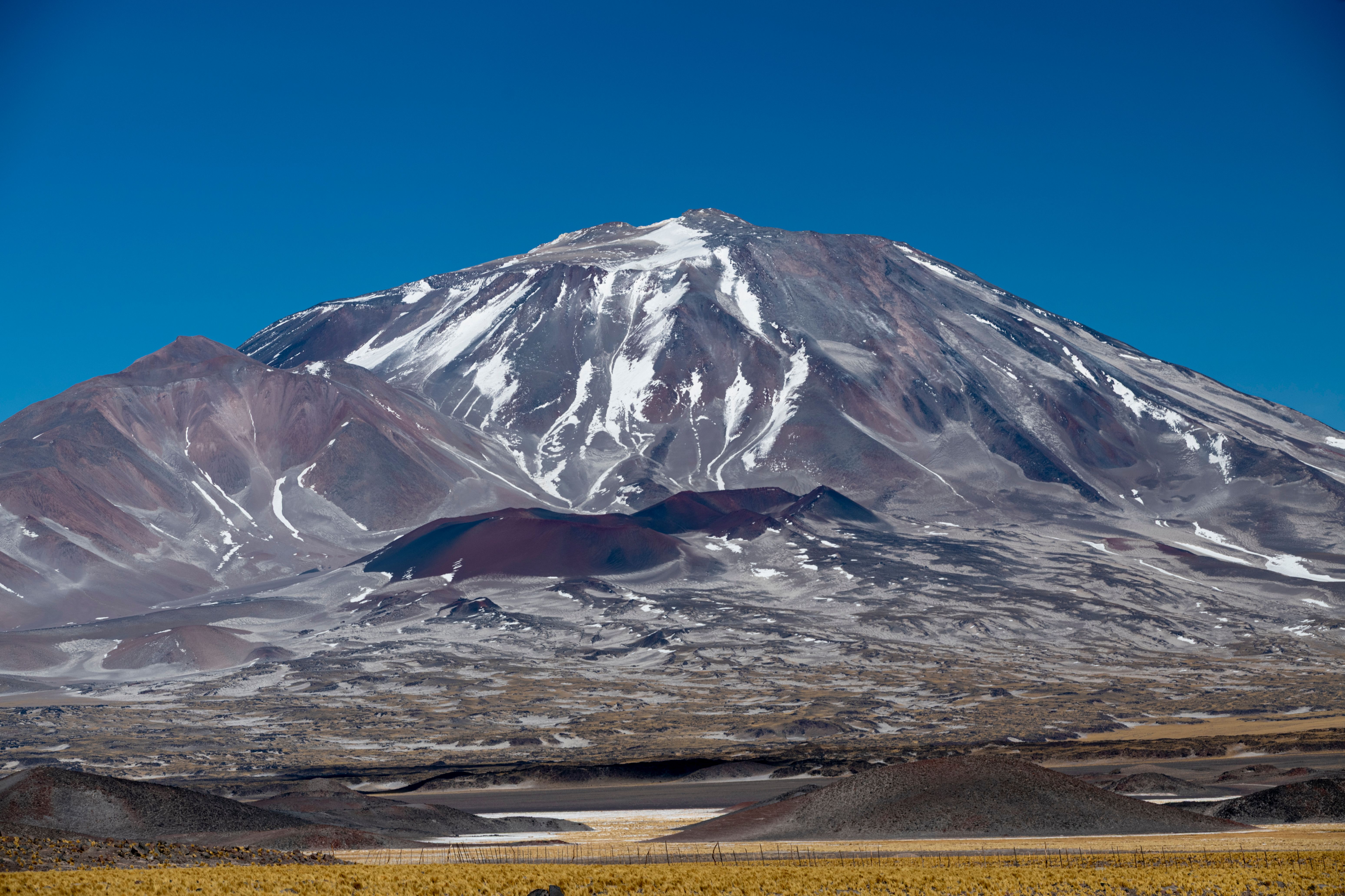 Majestic Andes Mountain Landscape Under Clear Blue Sky · Free Stock Photo
