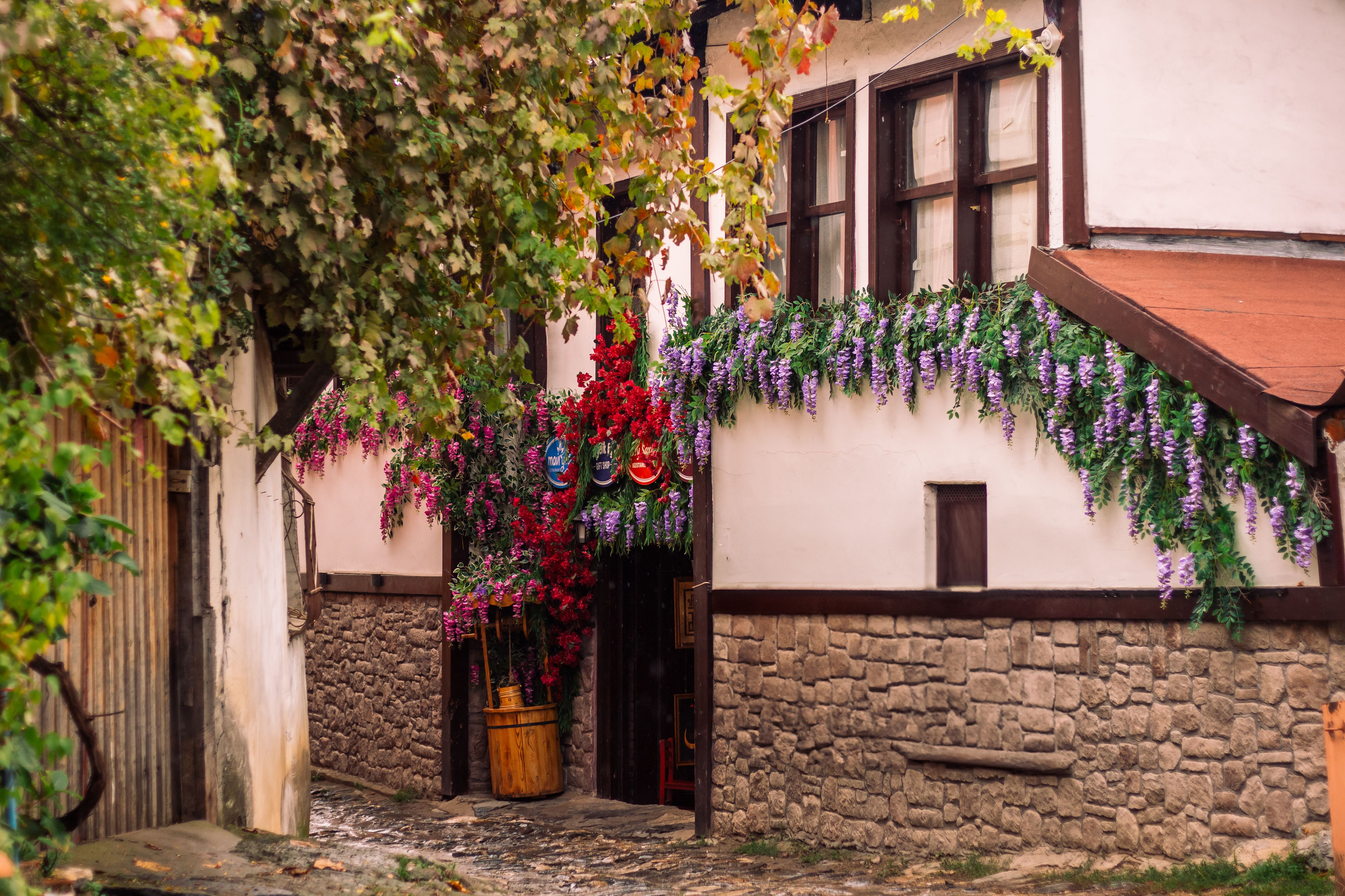 Autumn Cottage Leaves Photos, Download The BEST Free Autumn Cottage ...